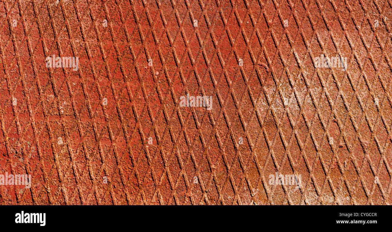 Background from rust grid iron floor Stock Photo - Alamy