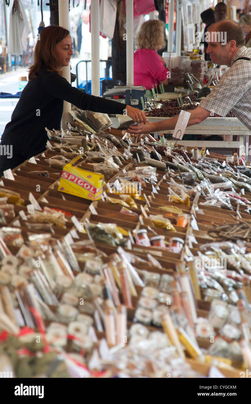 Nice Market , South of France Stock Photo - Alamy