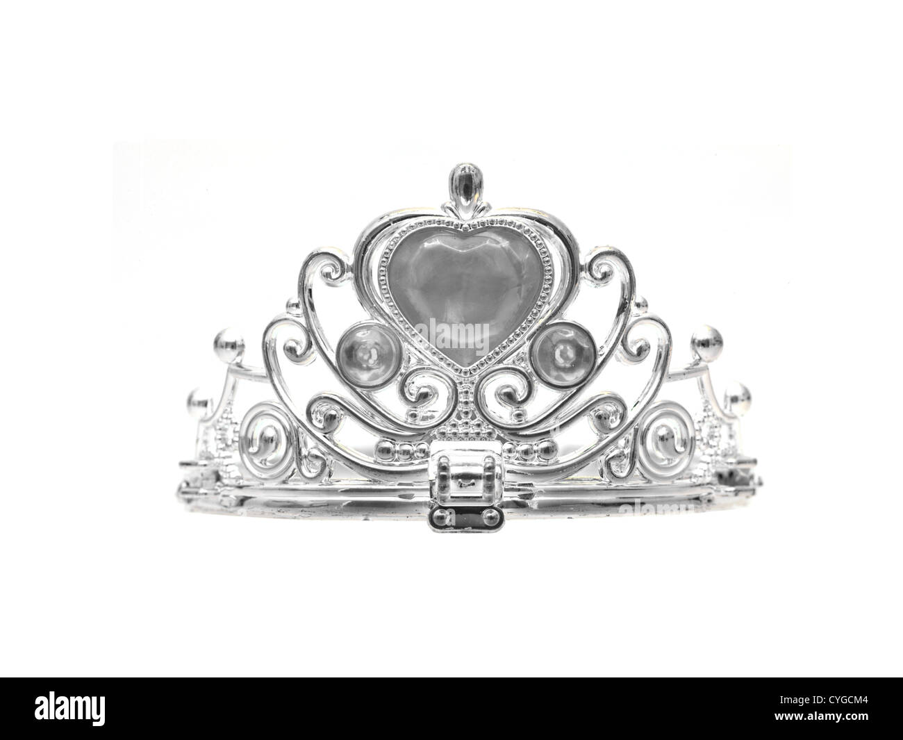 A tiara isolated against a white background Stock Photo - Alamy
