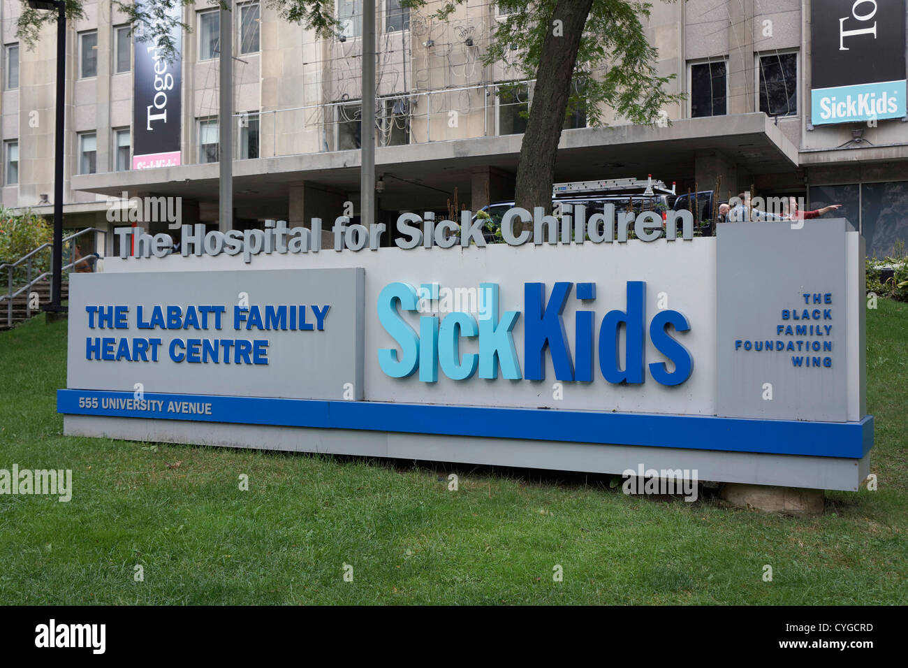 Hospital sick children toronto canada hi-res stock photography and ...