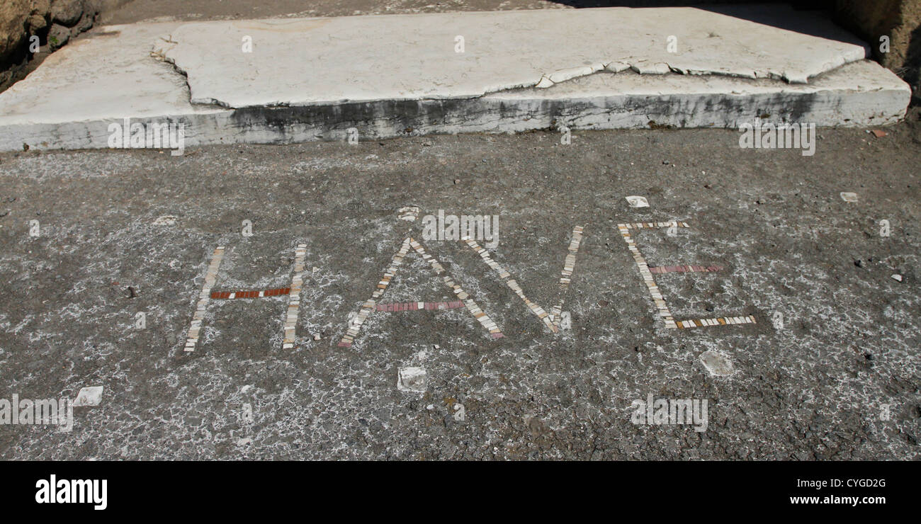 Roman greeting hi-res stock photography and images - Alamy