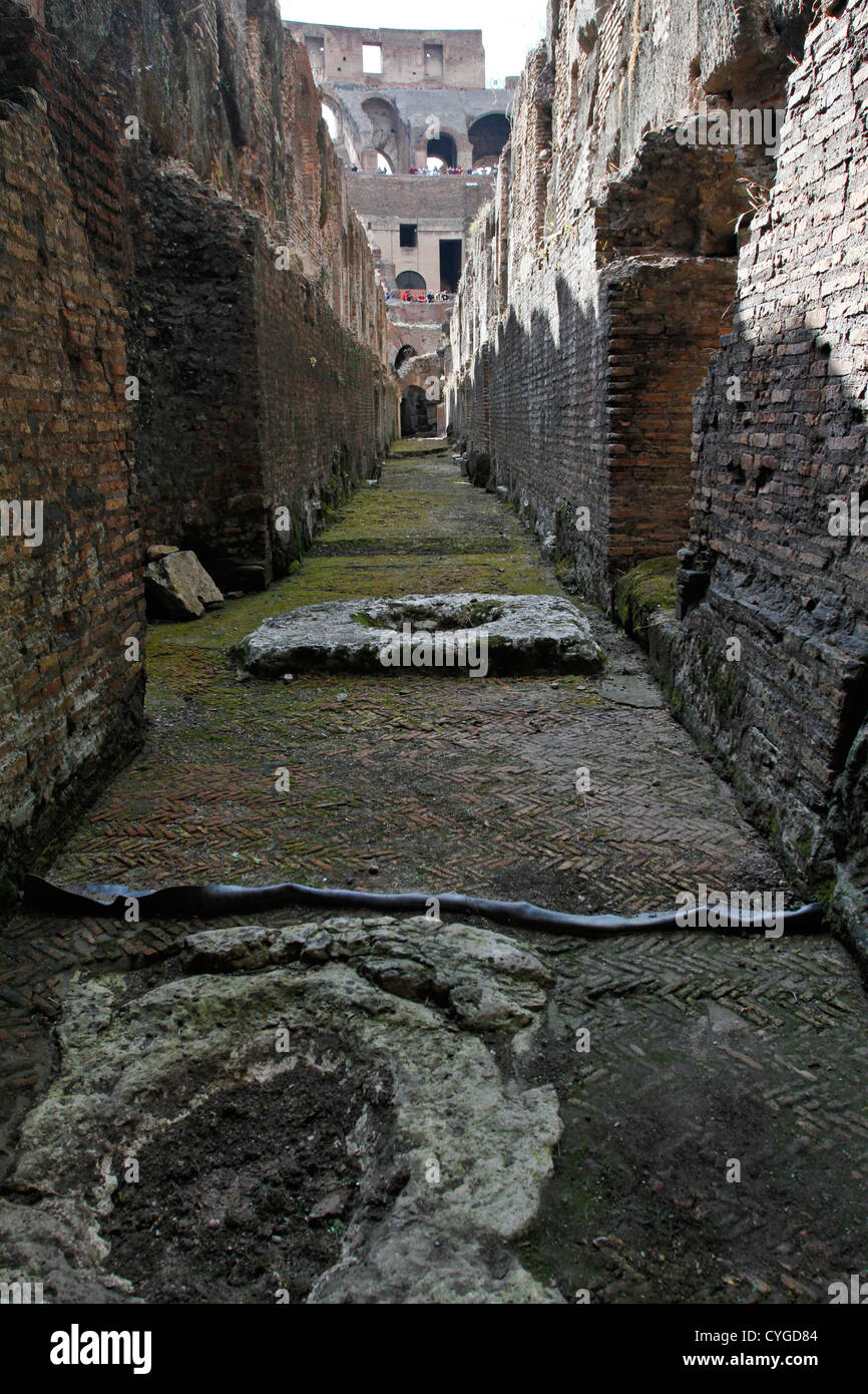Rome colosseum lower level hi-res stock photography and images - Alamy