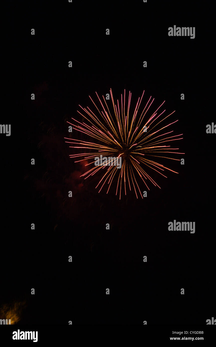 Fireworks -- Abstract Art Stock Photo - Alamy