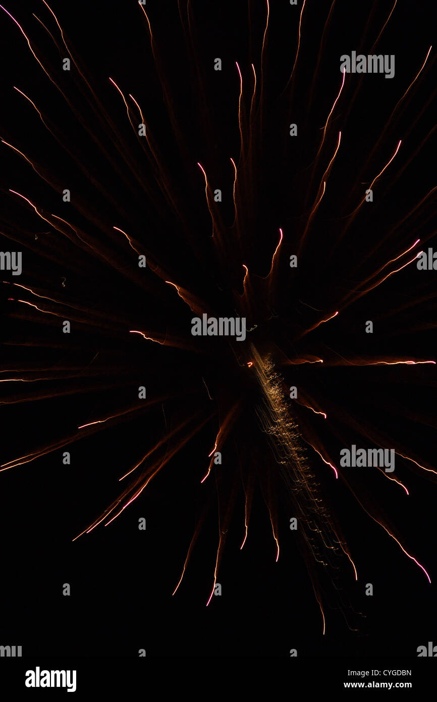 Fireworks -- Abstract Art Stock Photo - Alamy
