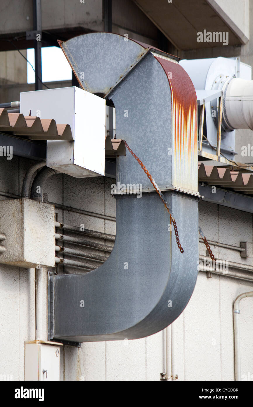 Factory ventilation duct Stock Photo - Alamy
