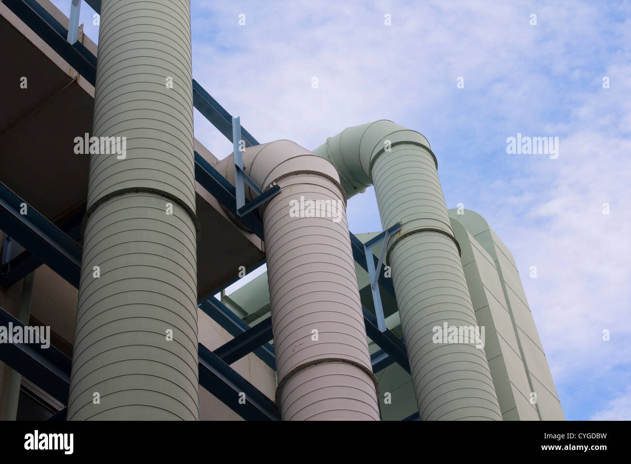 Factory ventilation duct Stock Photo - Alamy