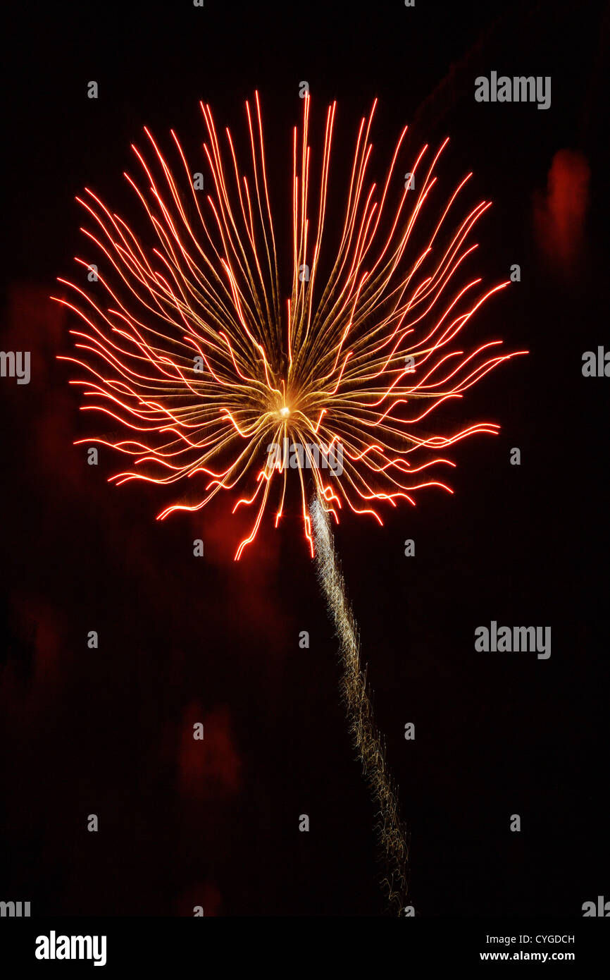 Fireworks -- Abstract Art Stock Photo - Alamy