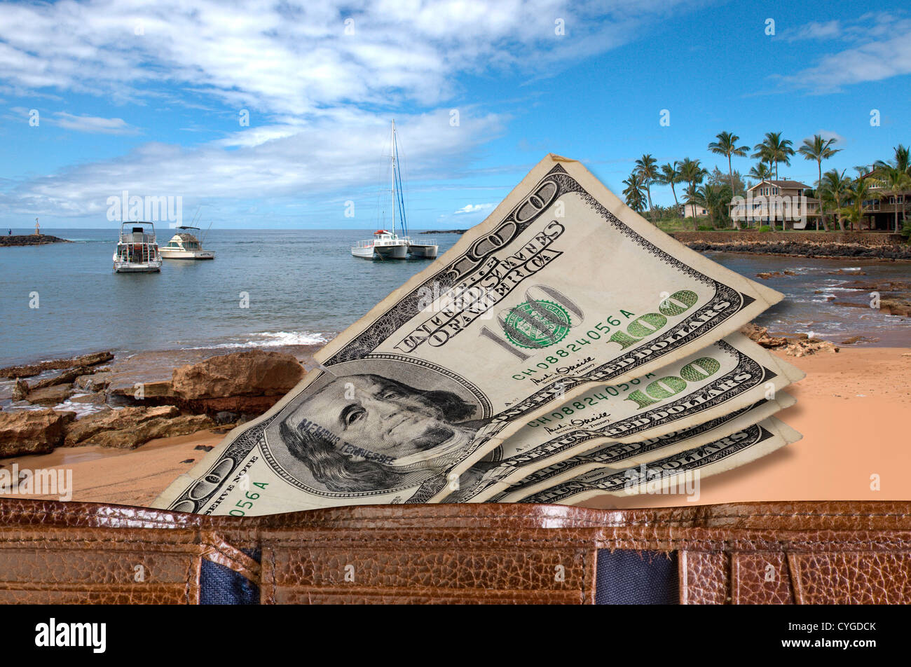 Money island beach hi-res stock photography and images - Alamy