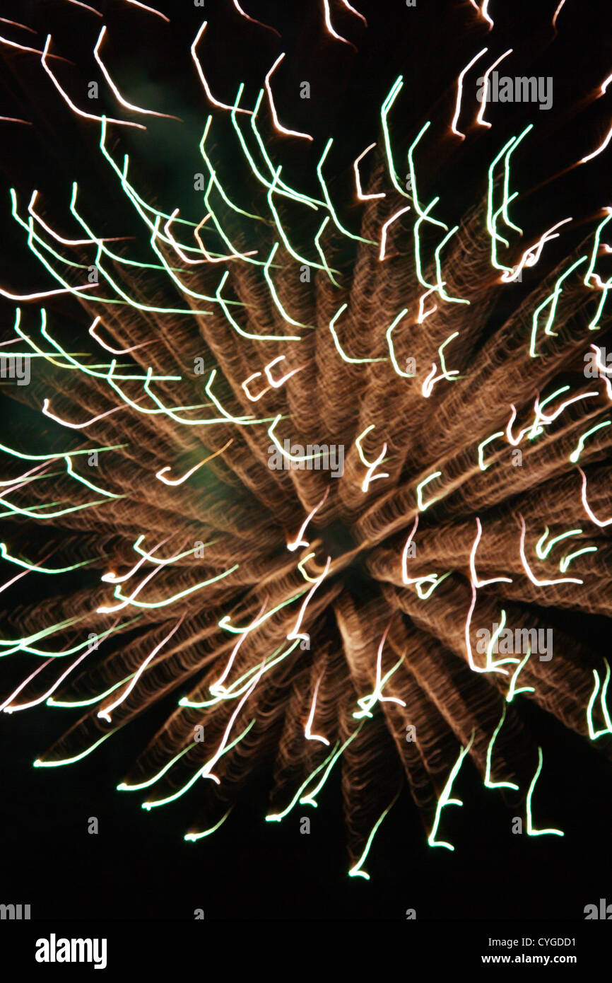 Fireworks -- Abstract Art Stock Photo - Alamy