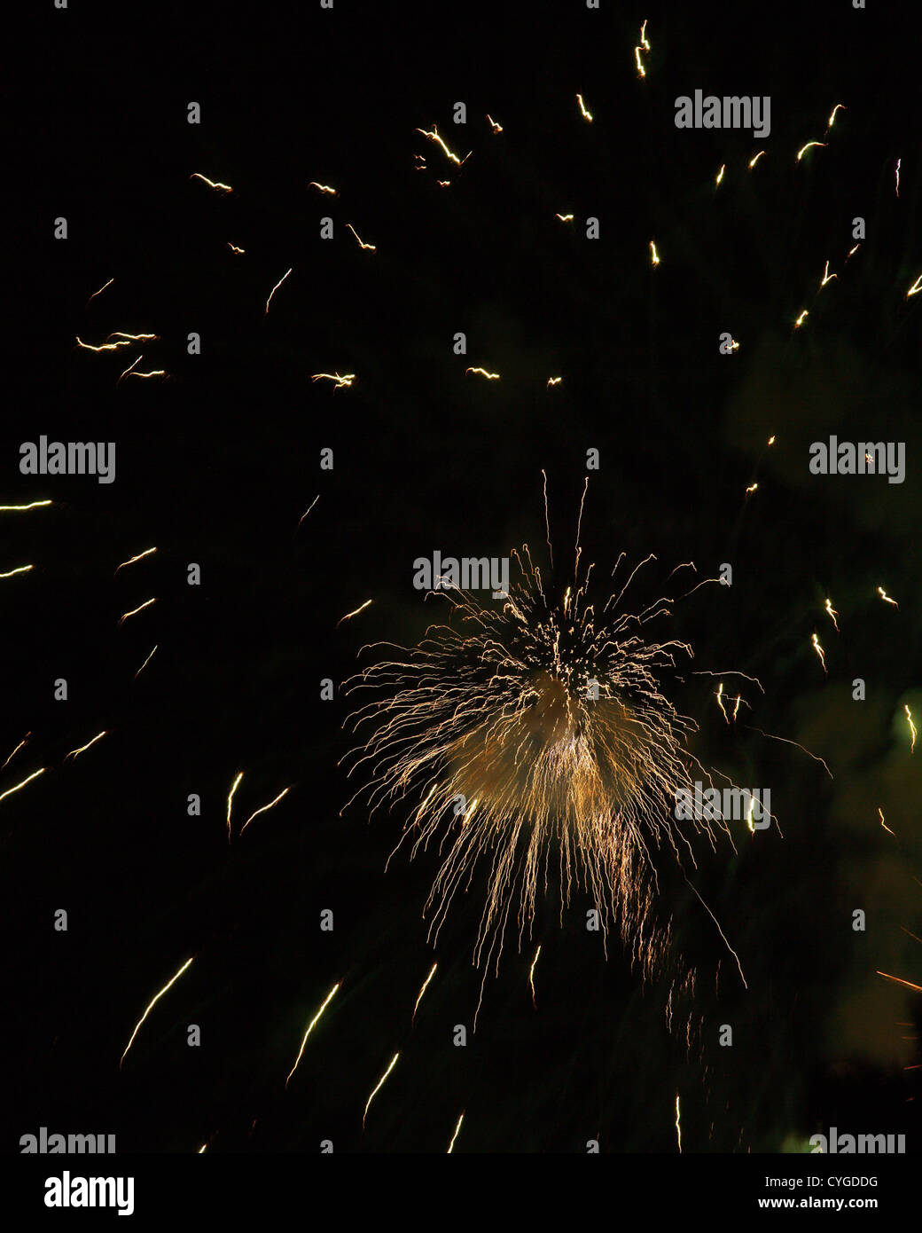 Fireworks -- Abstract Art Stock Photo - Alamy