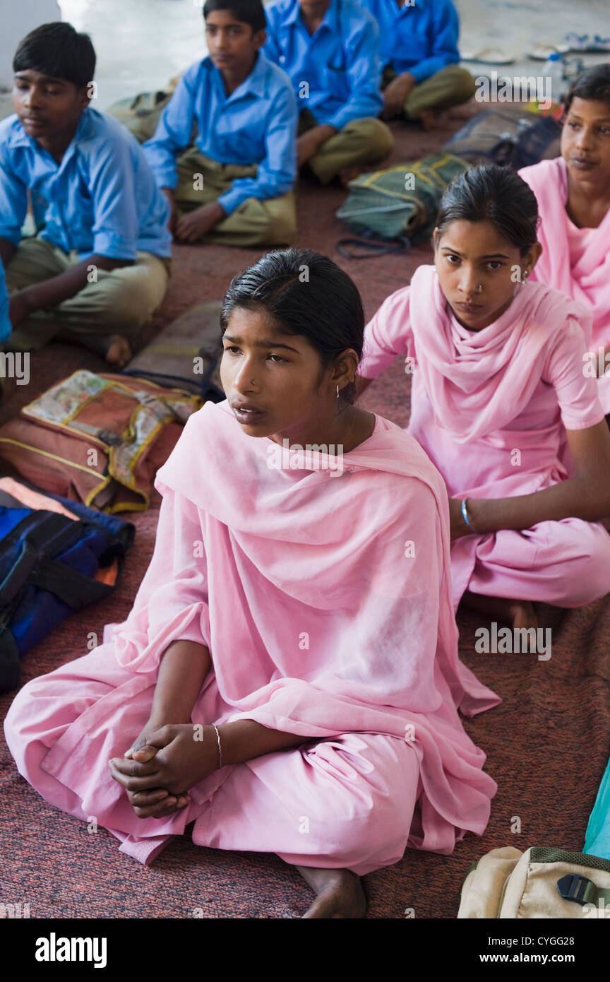 Classroom scene in a rural school Stock Photo - Alamy