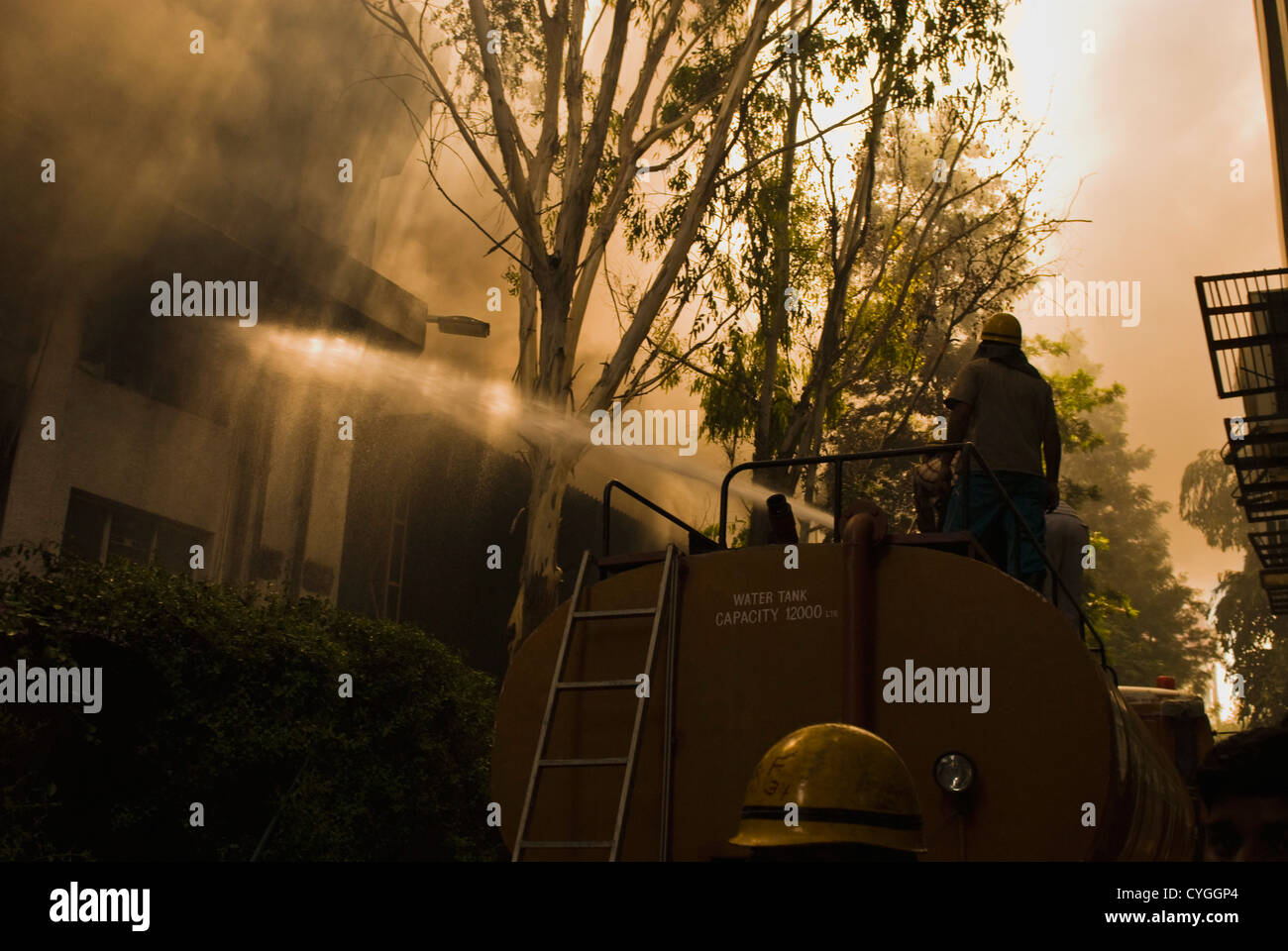 Transportation emergencies and disasters fire engine destruction smoke ...