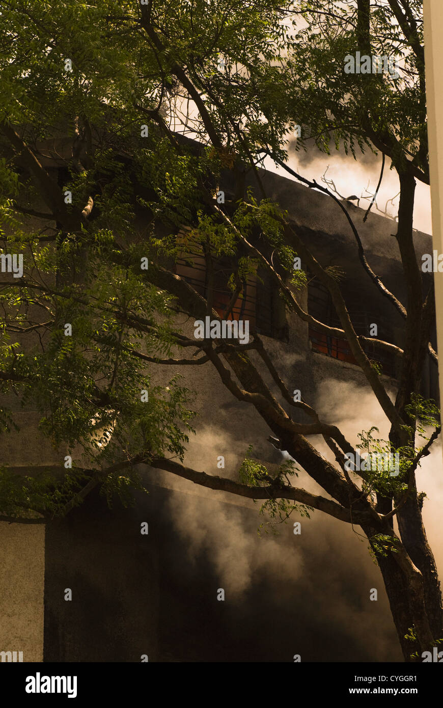 Fire escape shadow hi-res stock photography and images - Alamy