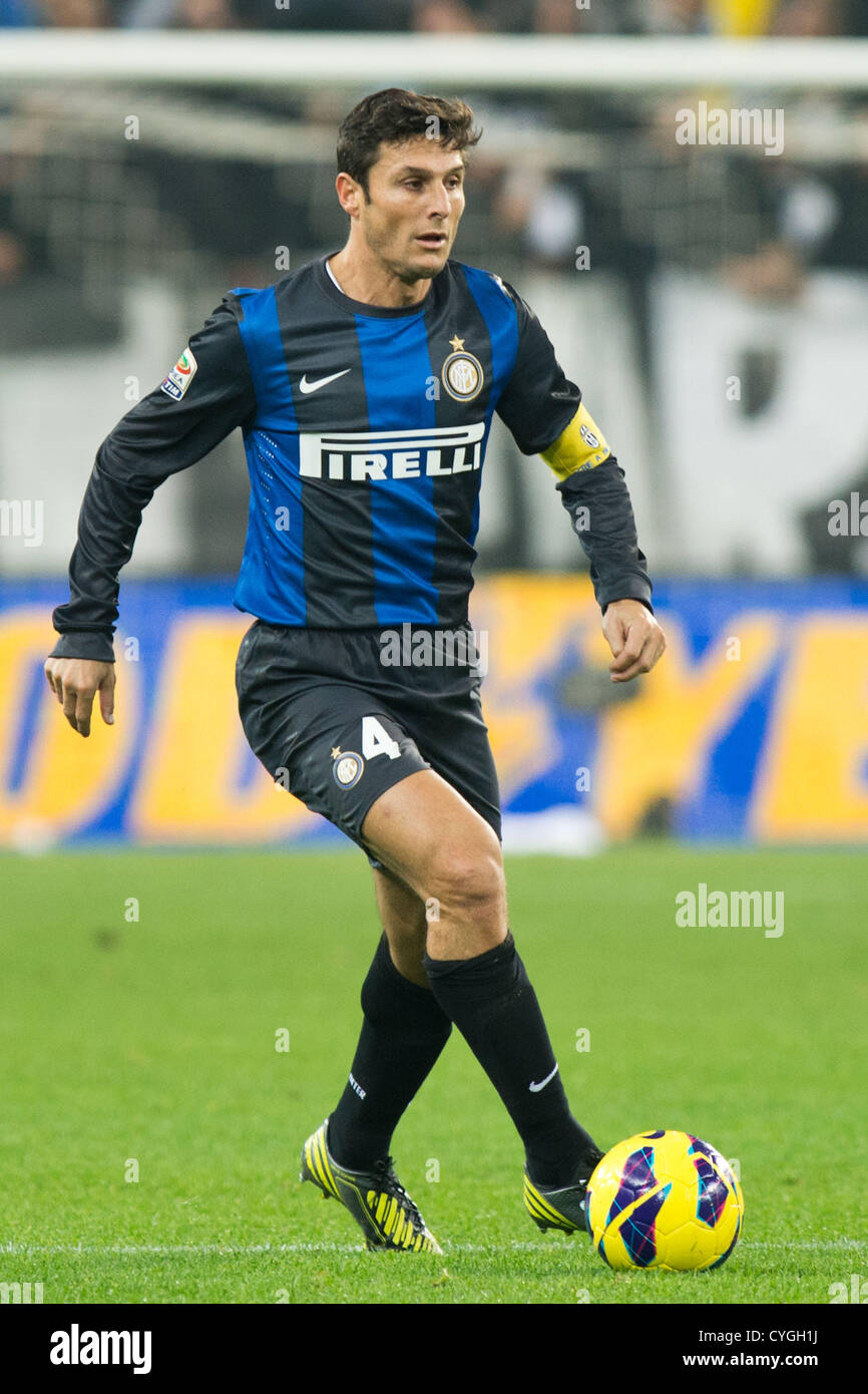 Javier zanetti 2012 hi-res stock photography and images - Alamy