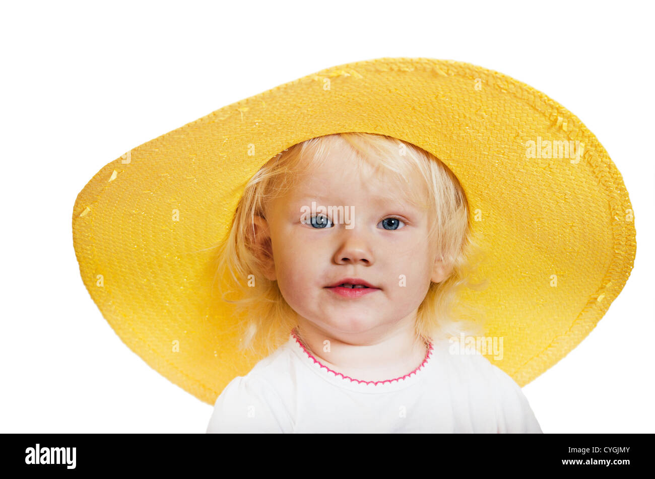 Beautiful girl in panama hat hi-res stock photography and images - Alamy
