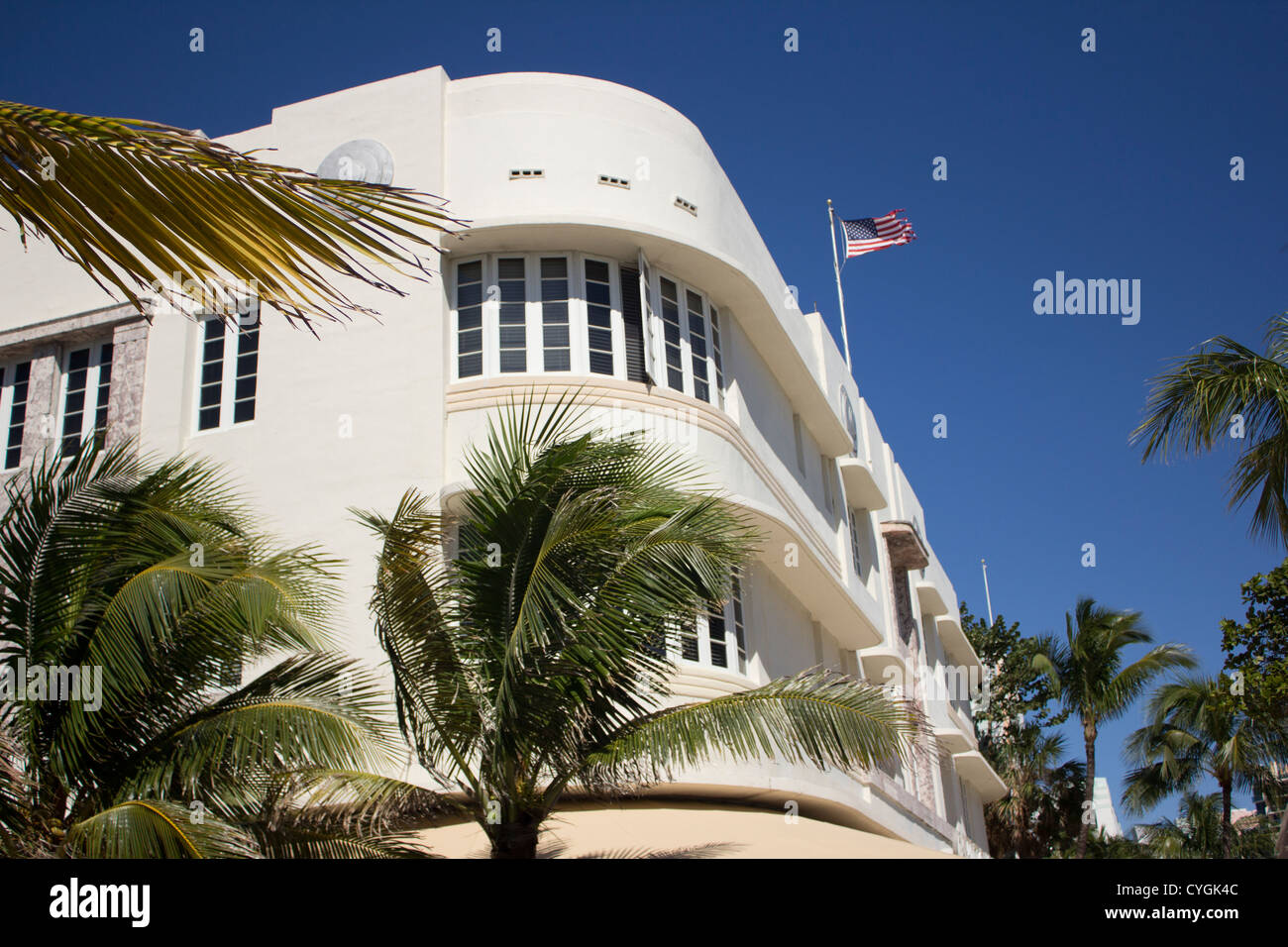 Condo or business building in Miami Florida Stock Photo - Alamy