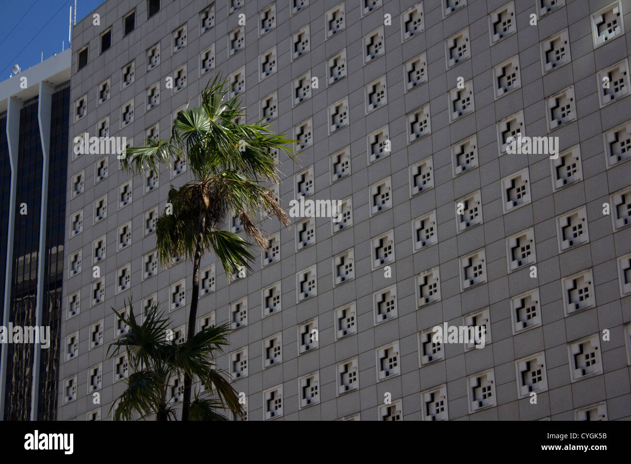 Condo or business building in Miami Florida Stock Photo - Alamy