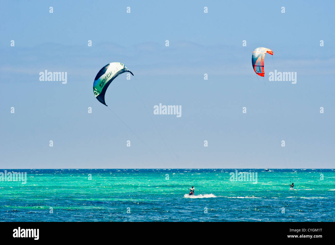 kite surfing activities in boracay of Philippines Stock Photo - Alamy