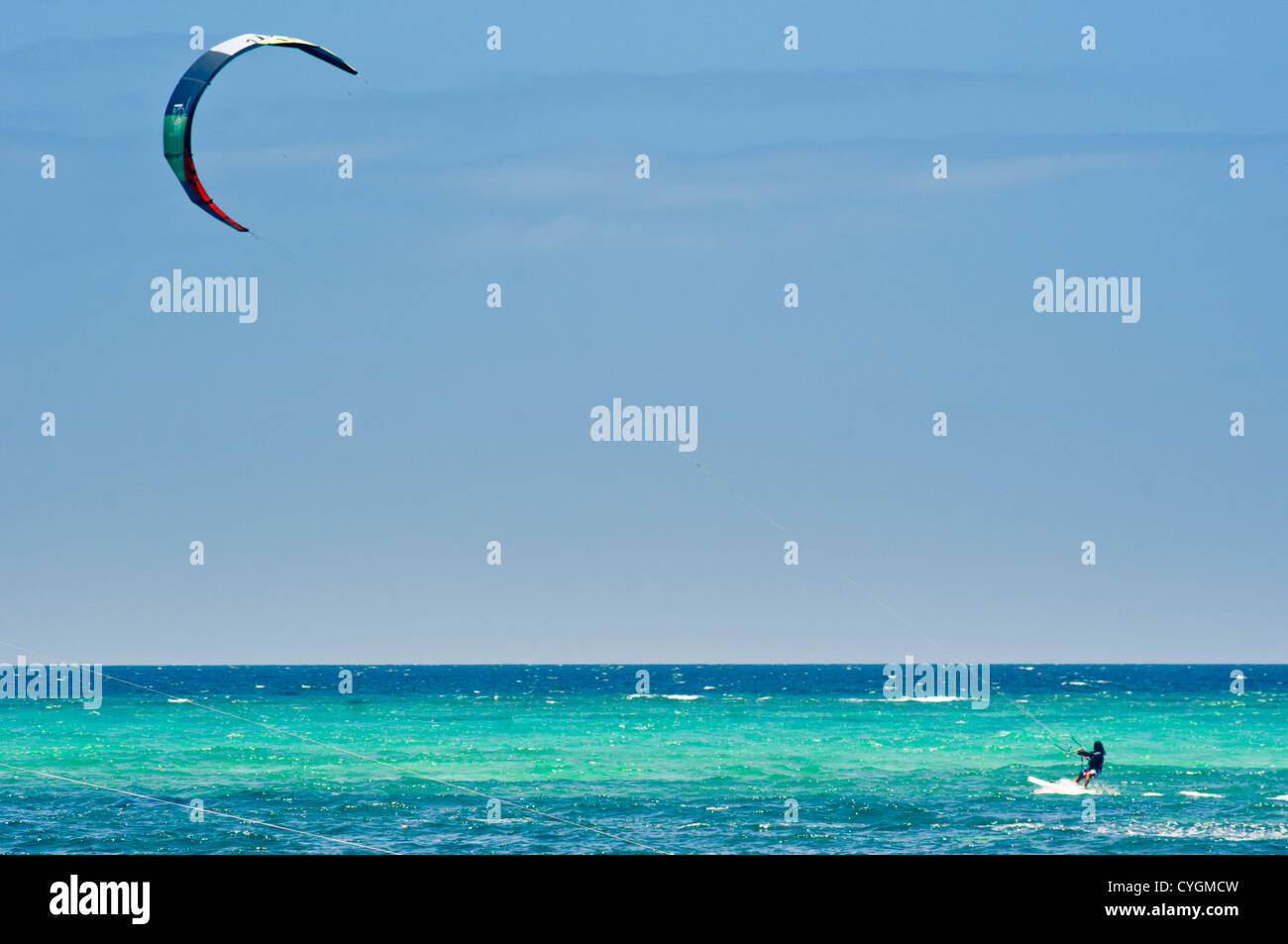 kite surfing activities in boracay of Philippines Stock Photo - Alamy