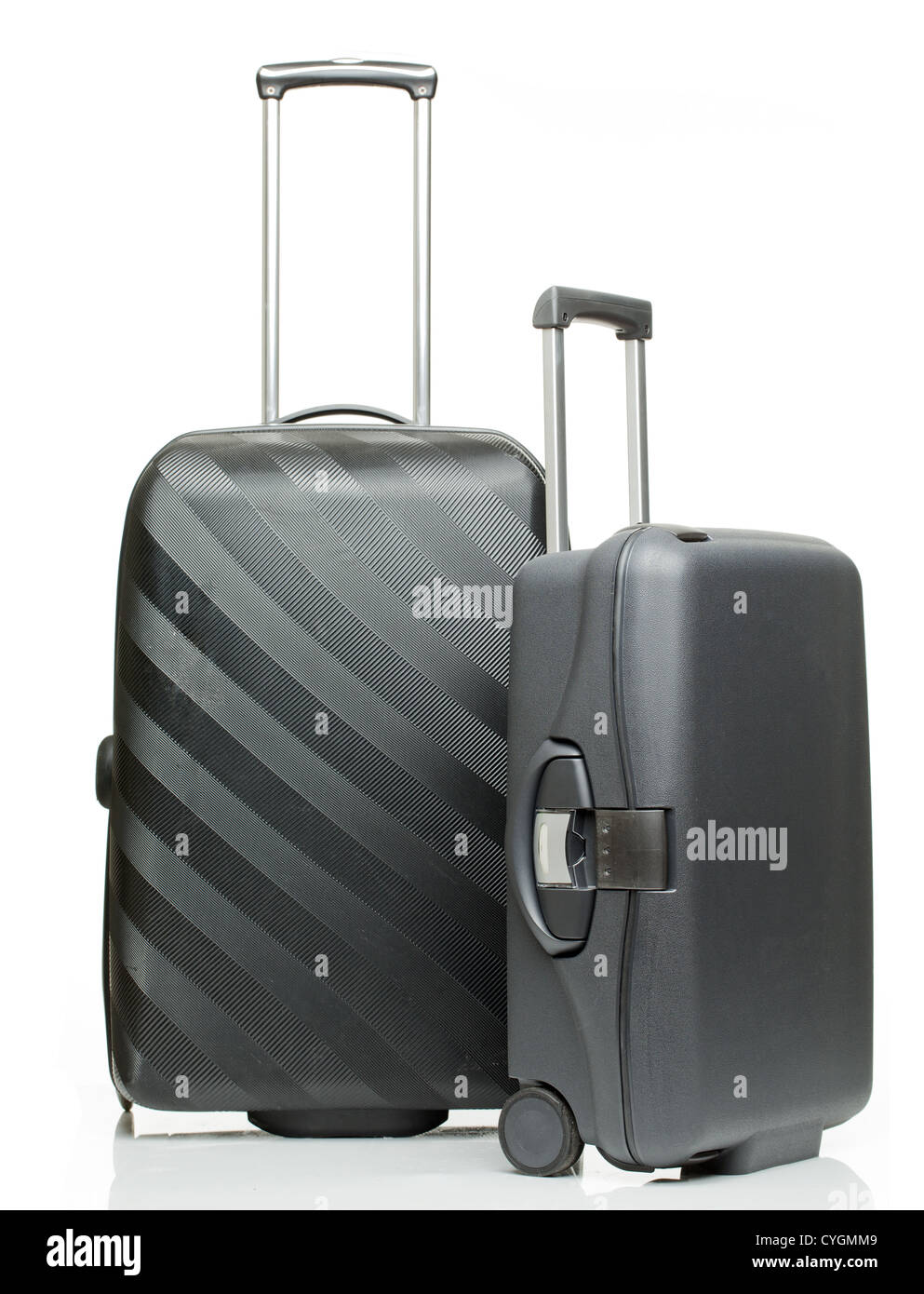 Suitcase isolated on a white background Stock Photo - Alamy