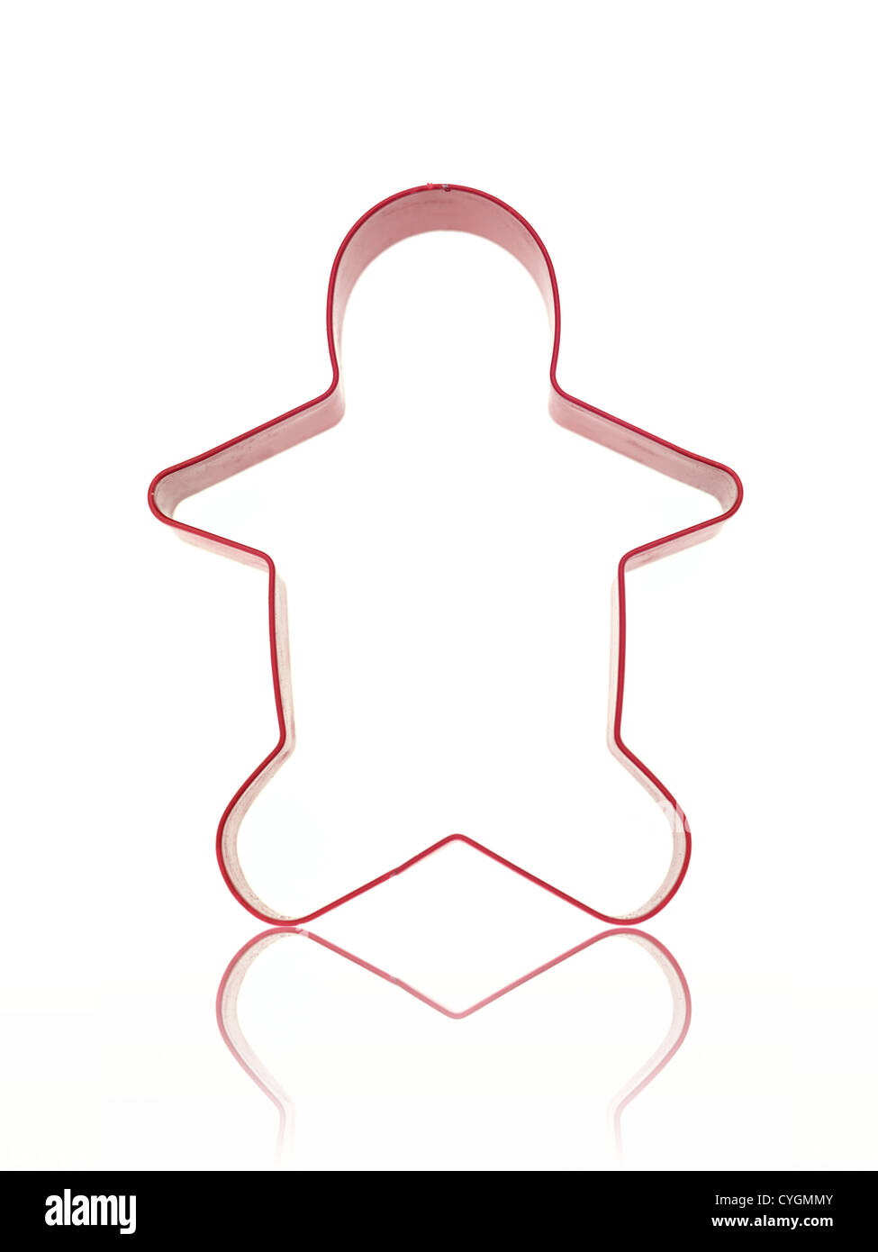A cookie cutter isolated against a white background Stock Photo - Alamy