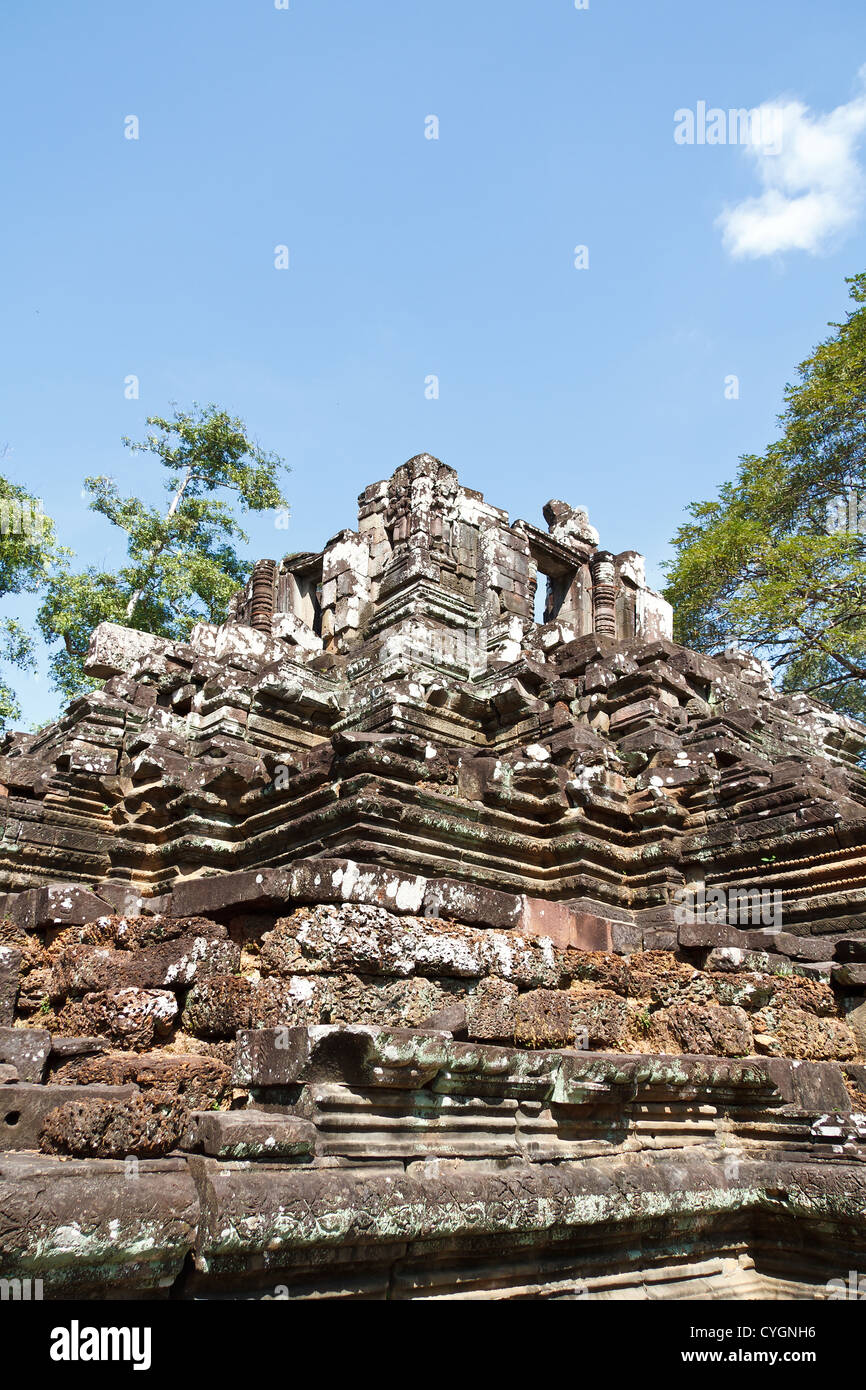 The Temple Ruins of Preah Pithu in the Angkor Temple Park, Cambodia ...