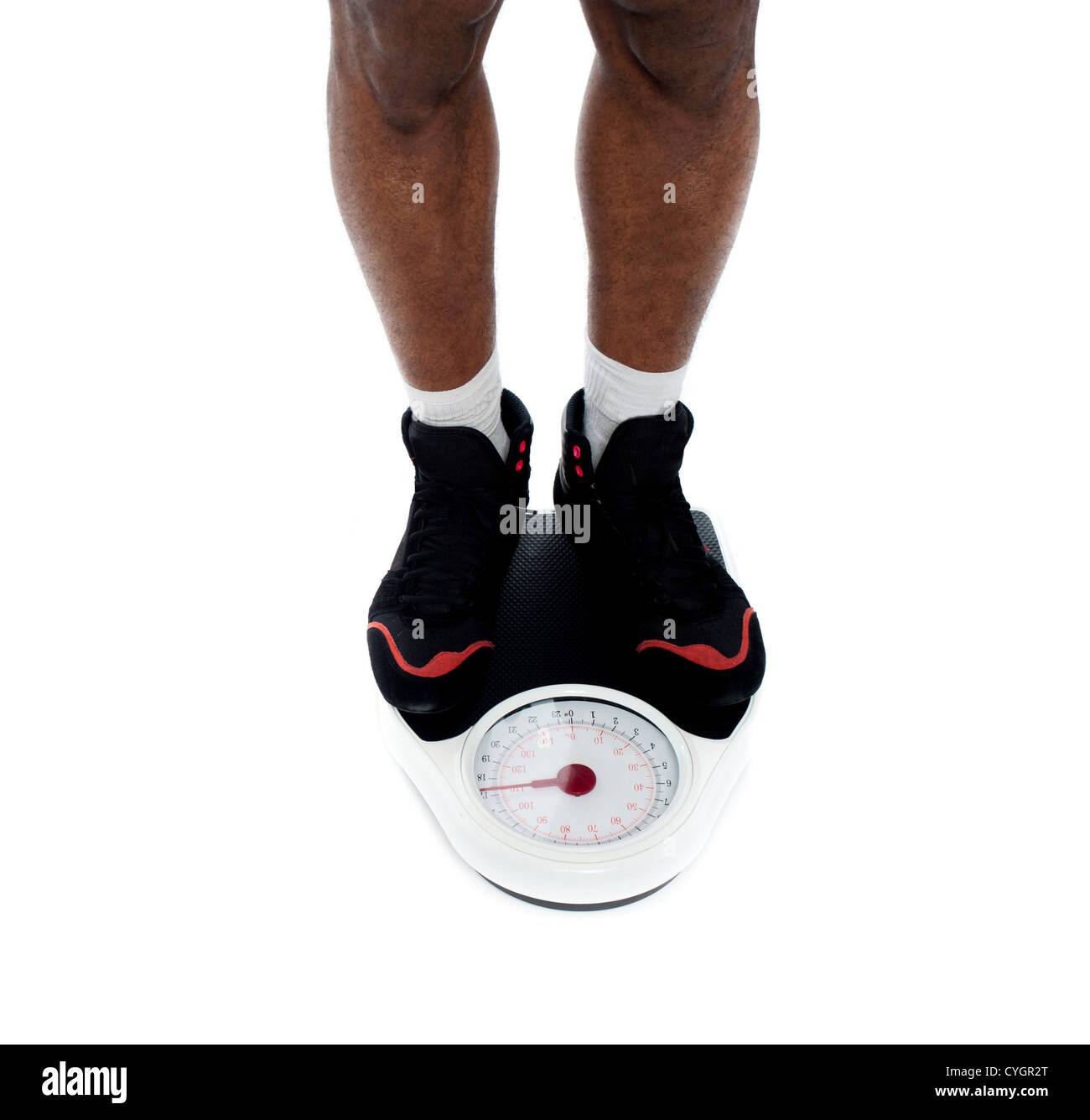 On one feet Cut Out Stock Images & Pictures - Alamy