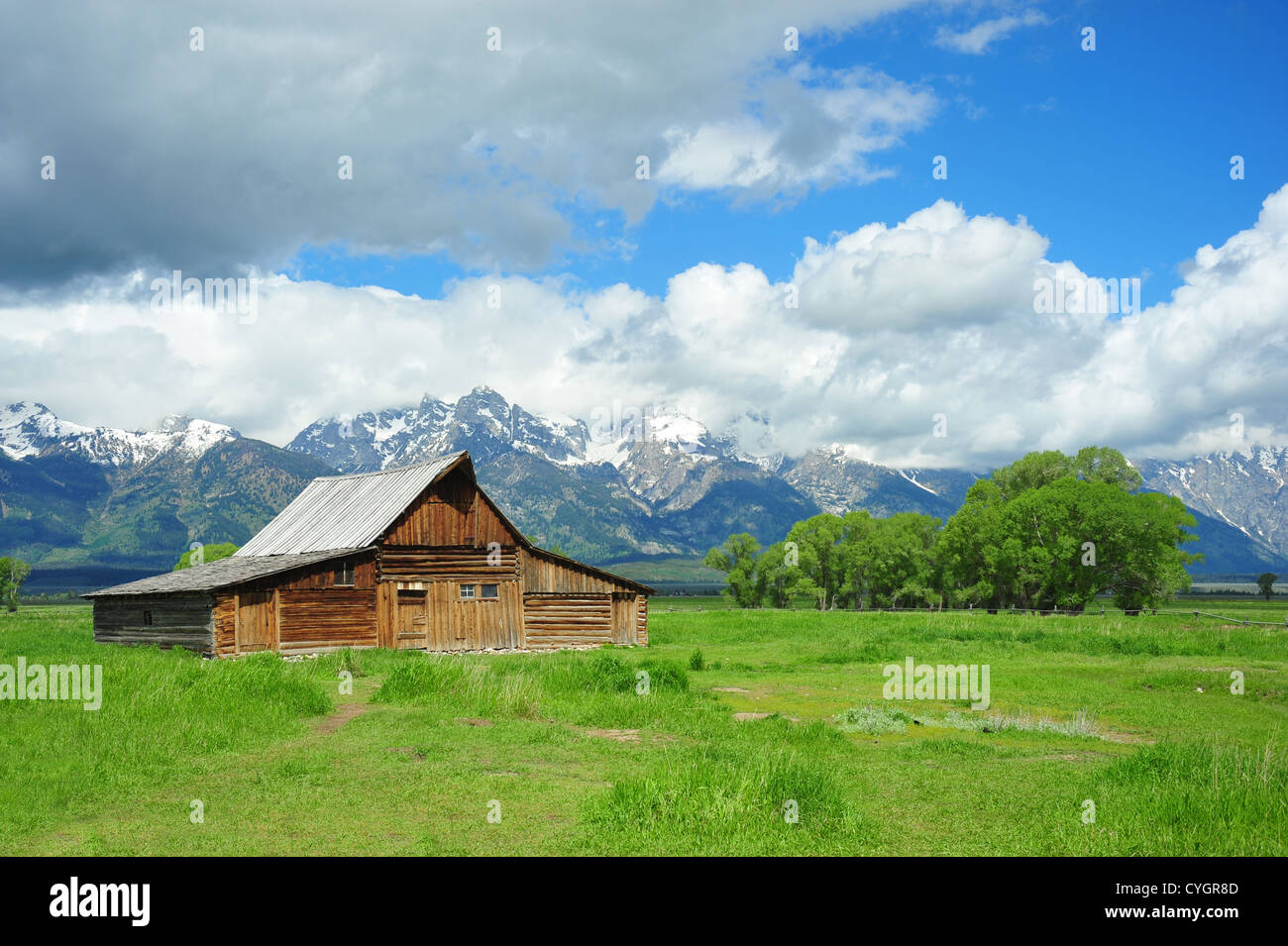 Old building grand teton hi-res stock photography and images - Alamy
