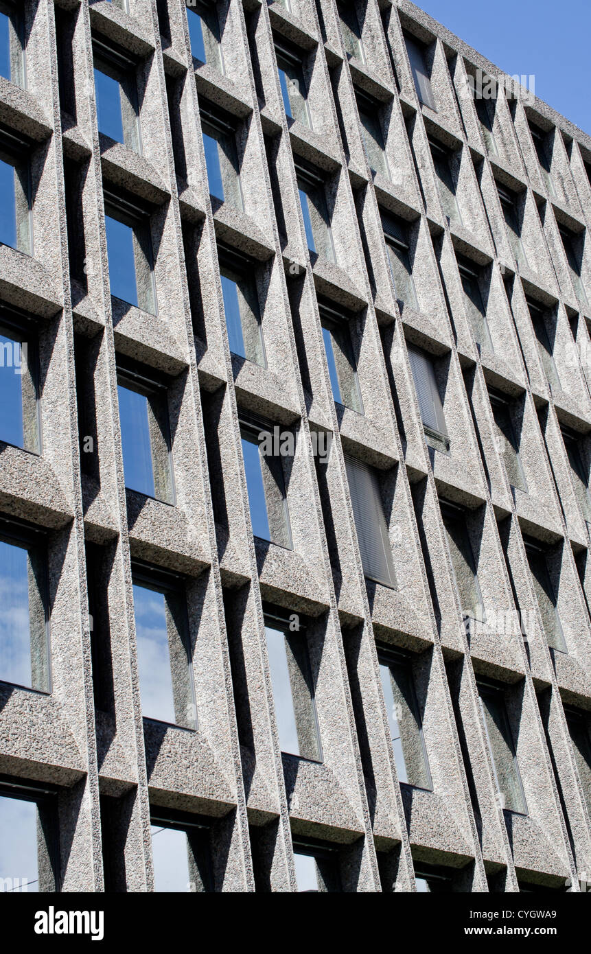 Wall with windows Oslo, Norway Stock Photo - Alamy