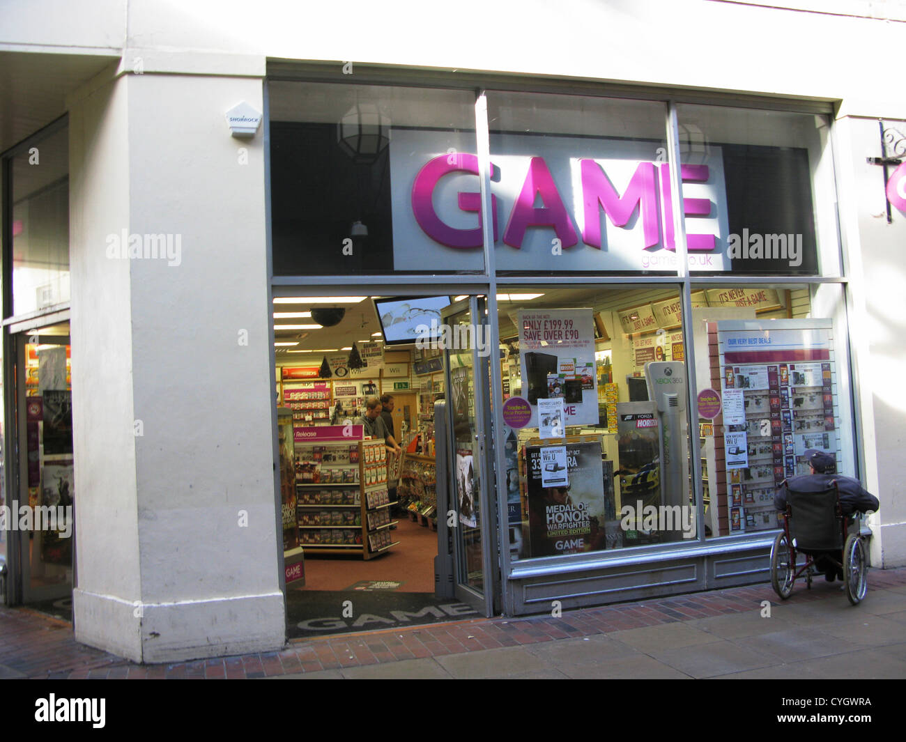 Uk mobility store shop hi-res stock photography and images - Alamy