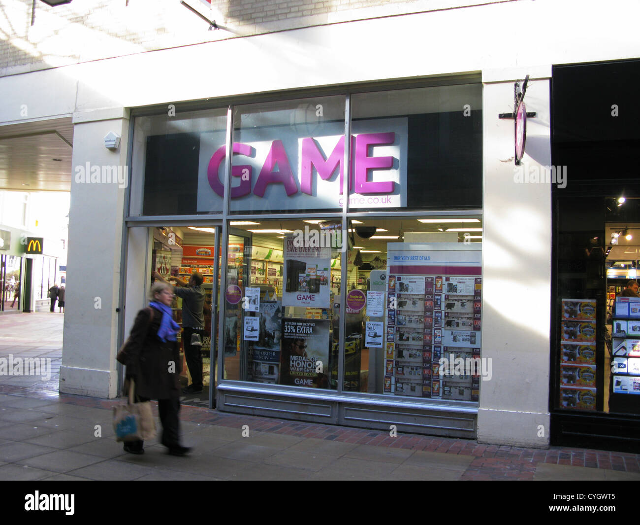 Game retailer hi-res stock photography and images - Alamy