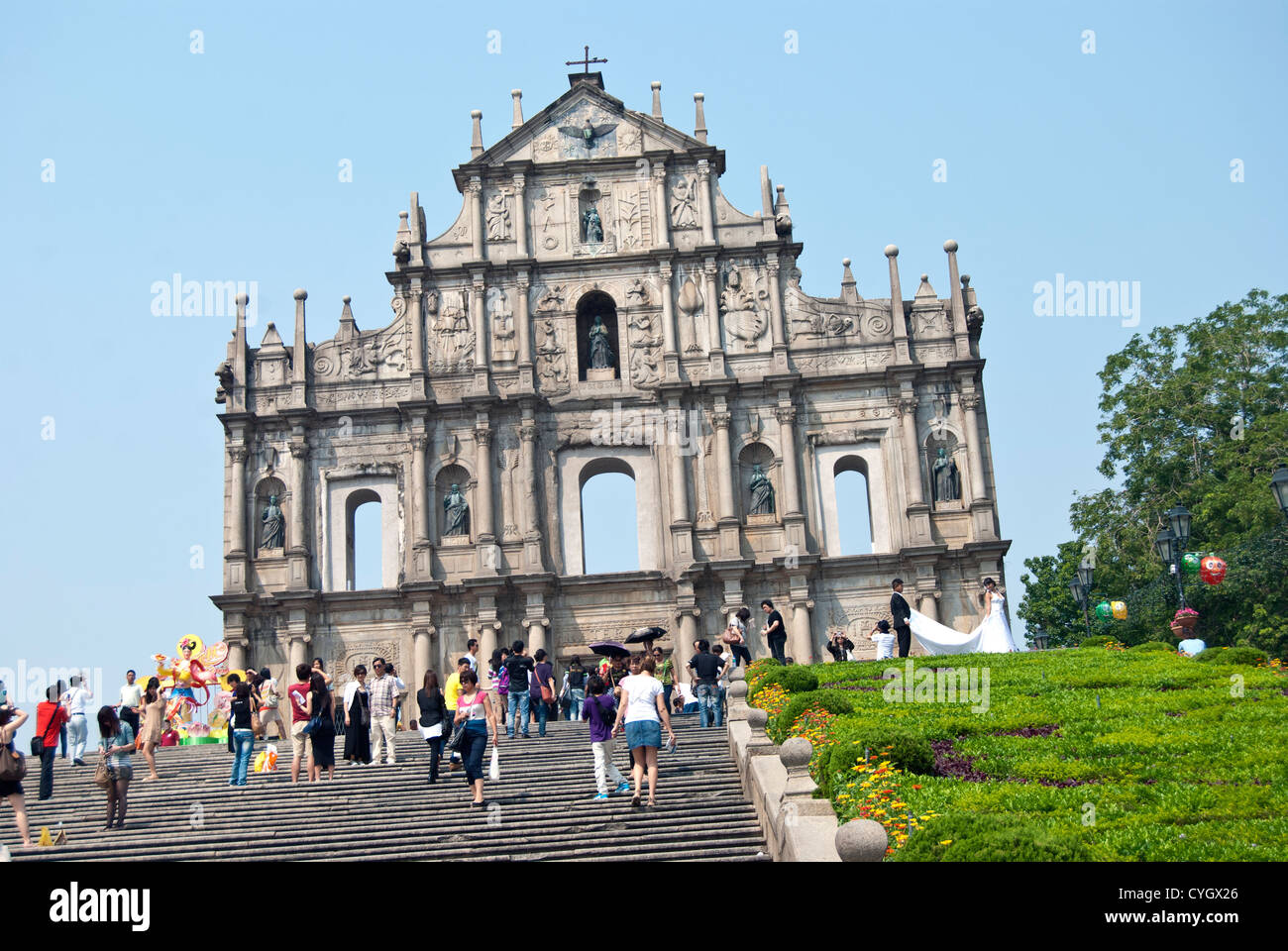 St Paul's Church, Macau Stock Photo - Alamy