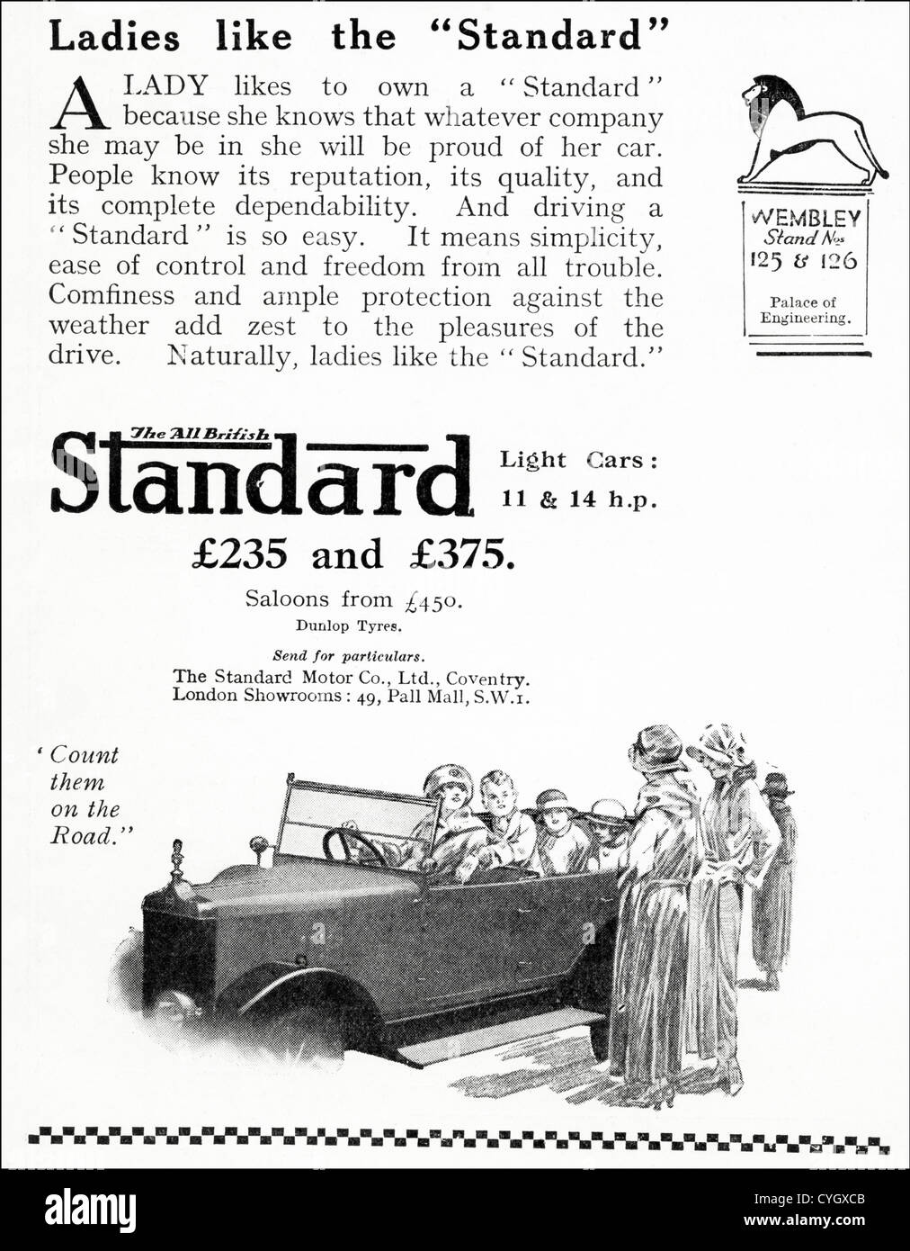 Original 1920s vintage print advertisement from English magazine ...