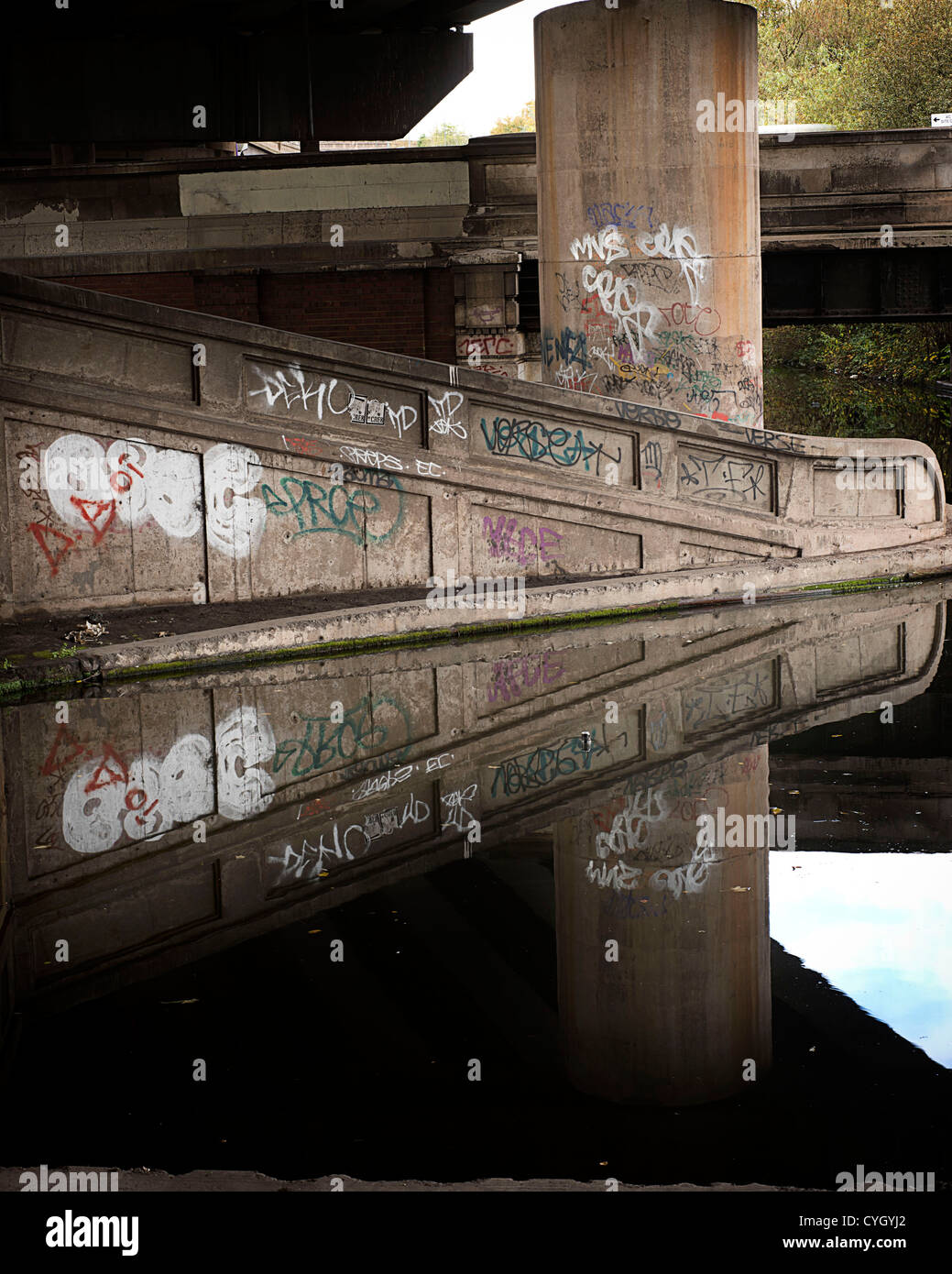 Spaghetti Junction Graffiti Stock Photo - Alamy