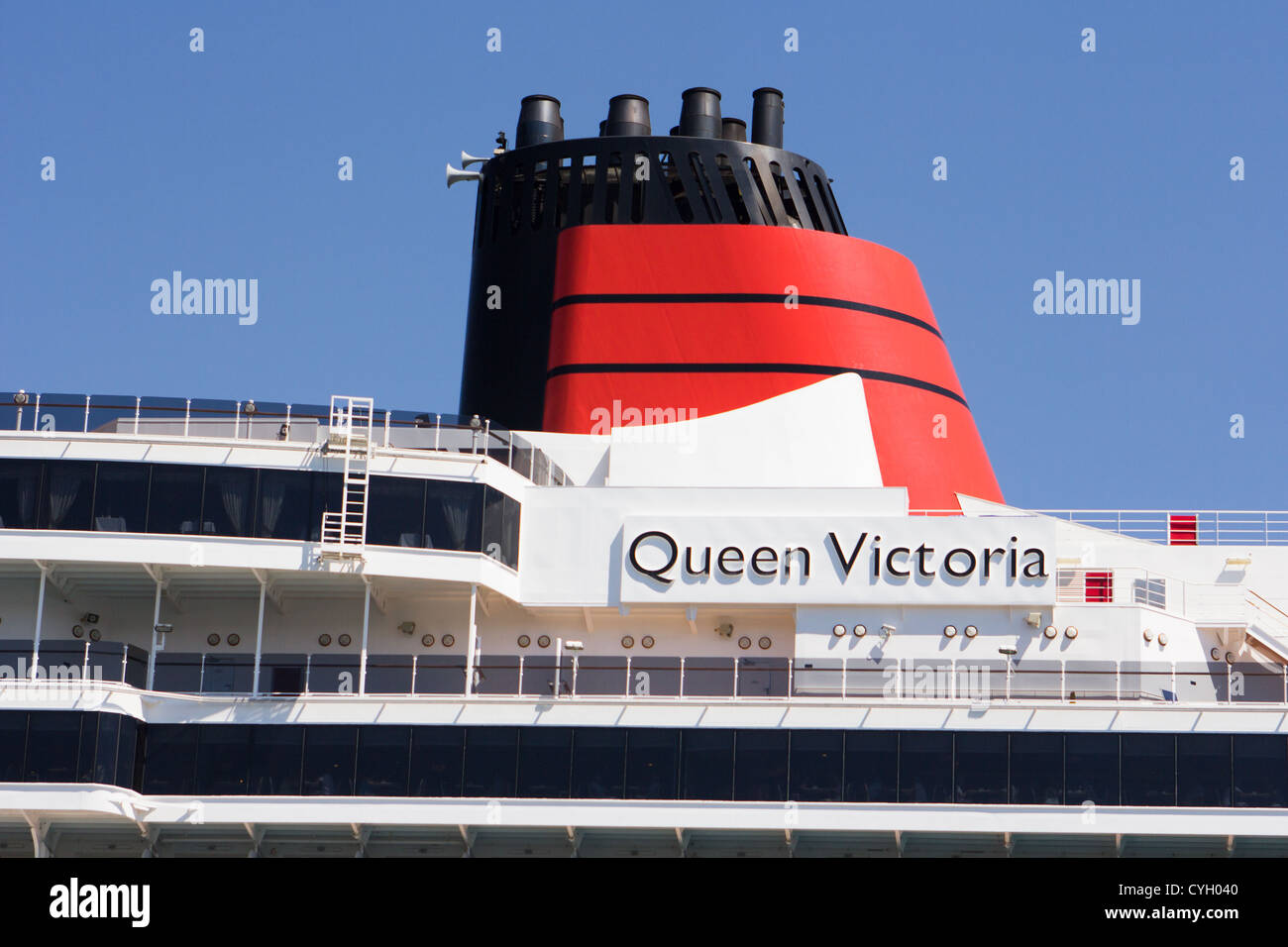 Cunard liner Queen Victoria Stock Photo - Alamy