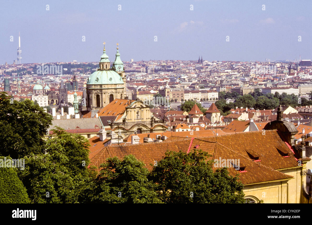 Prague July-1995 (Digital Slide Conversions)Old Town,Charles Bridge ...