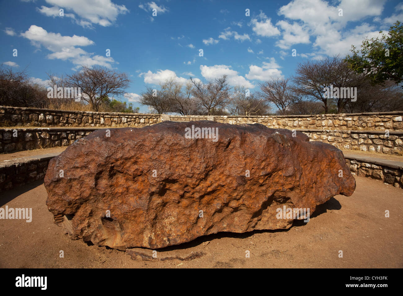 Hoba meteorite in Namibia Stock Photo - Alamy