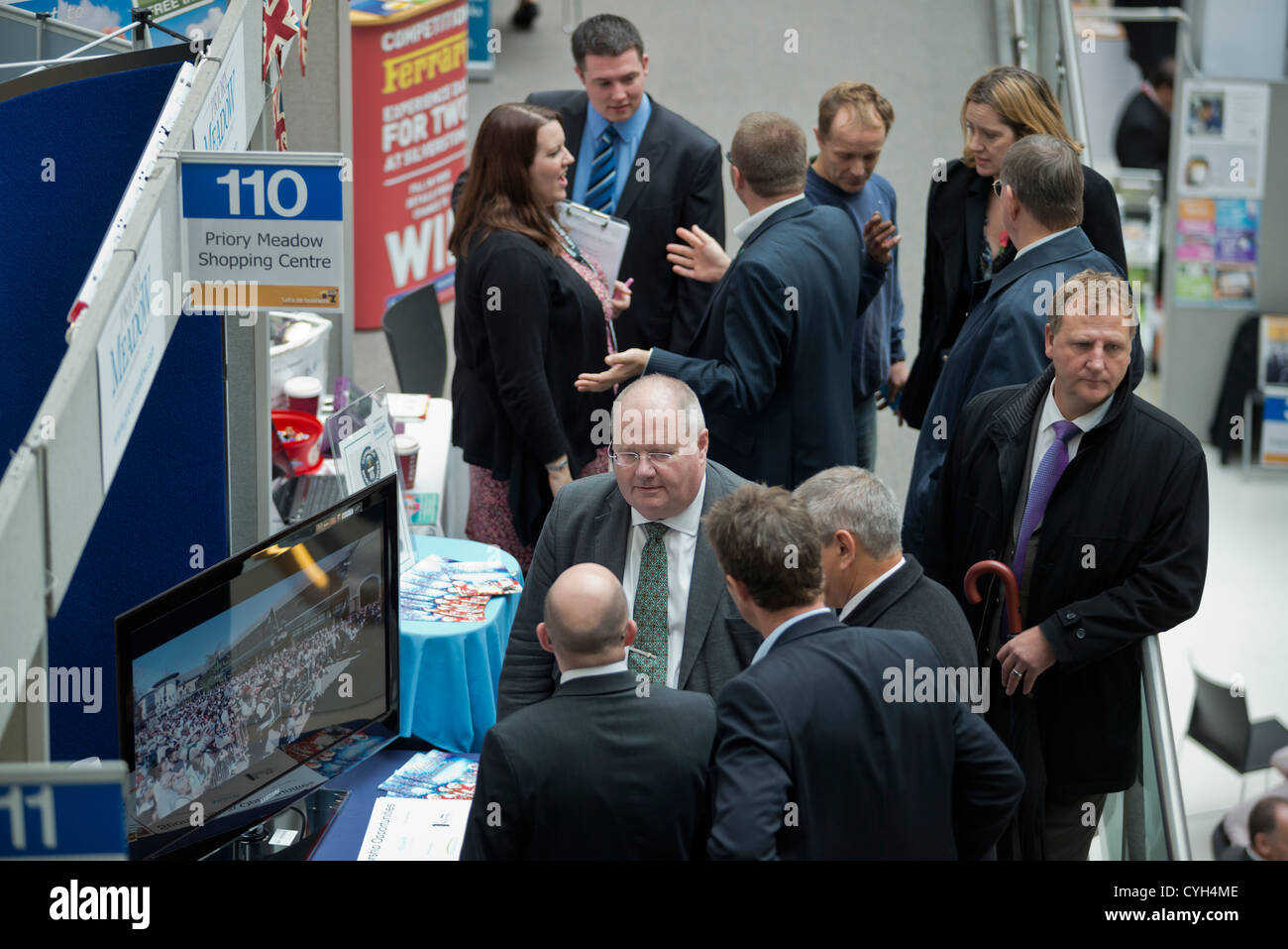 Eric Pickles MP with Amber Rudd MP and local dignitaries on a walk ...