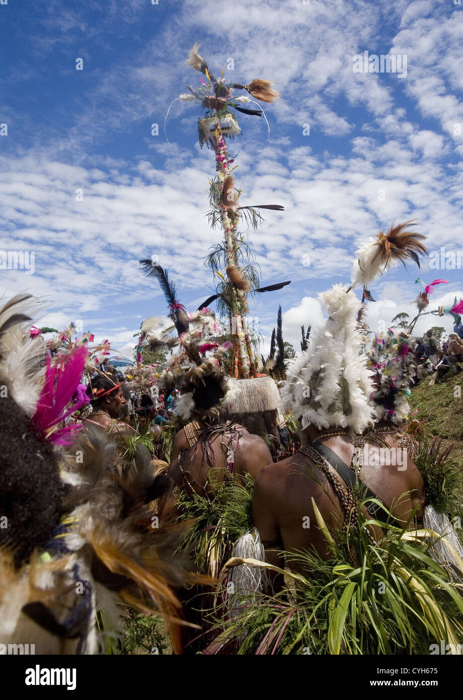 Costal Tribe From Morobe Morobe Warrior During Mt Hagen Sing Sing ...