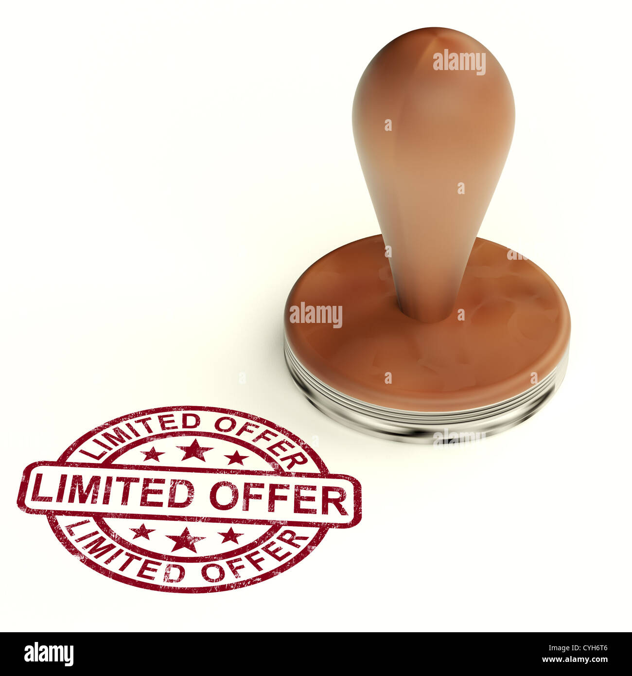 Limited Offer Stamp Shows Product Promotion Stock Photo - Alamy