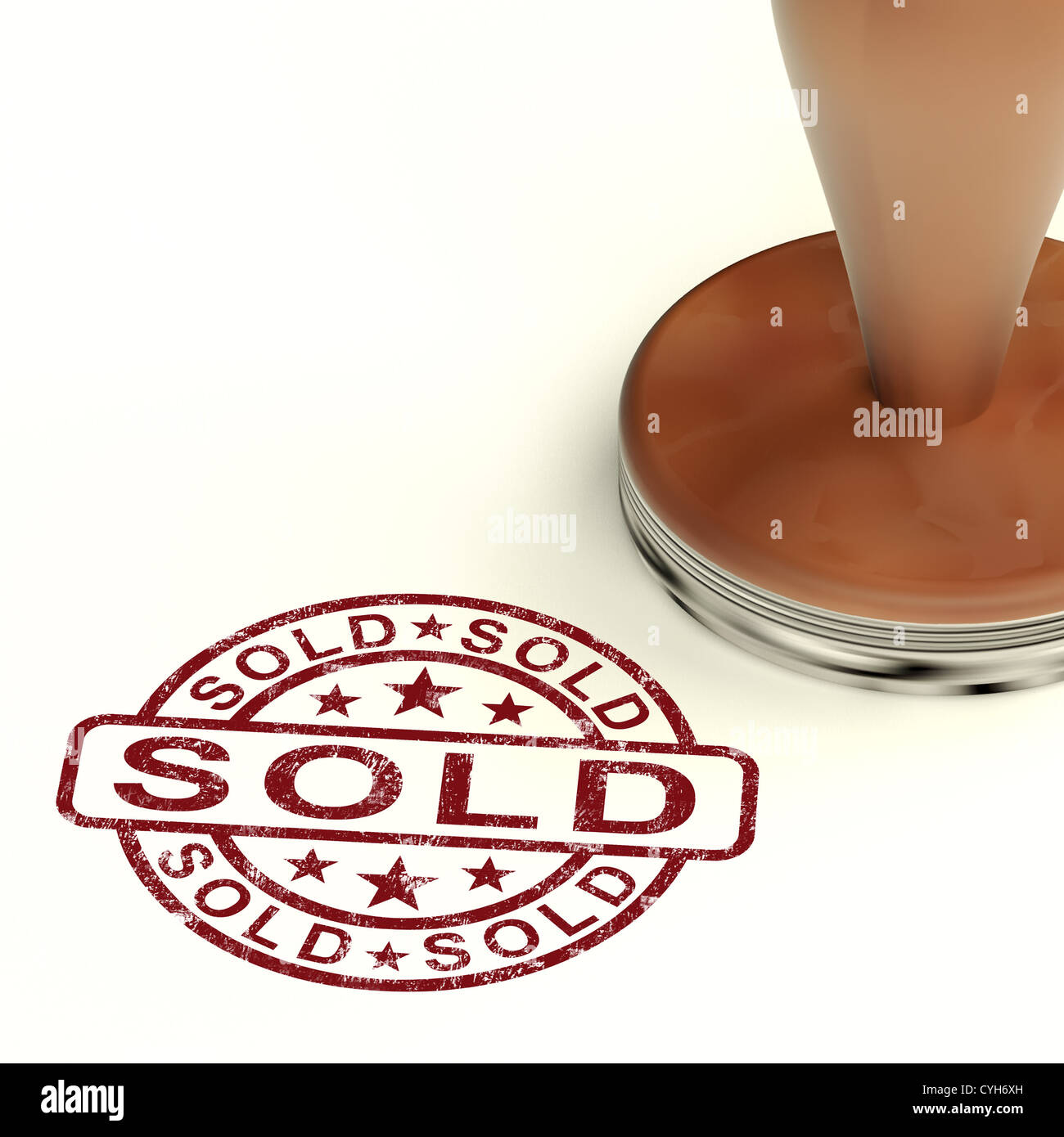 Sold stamp hi-res stock photography and images - Alamy