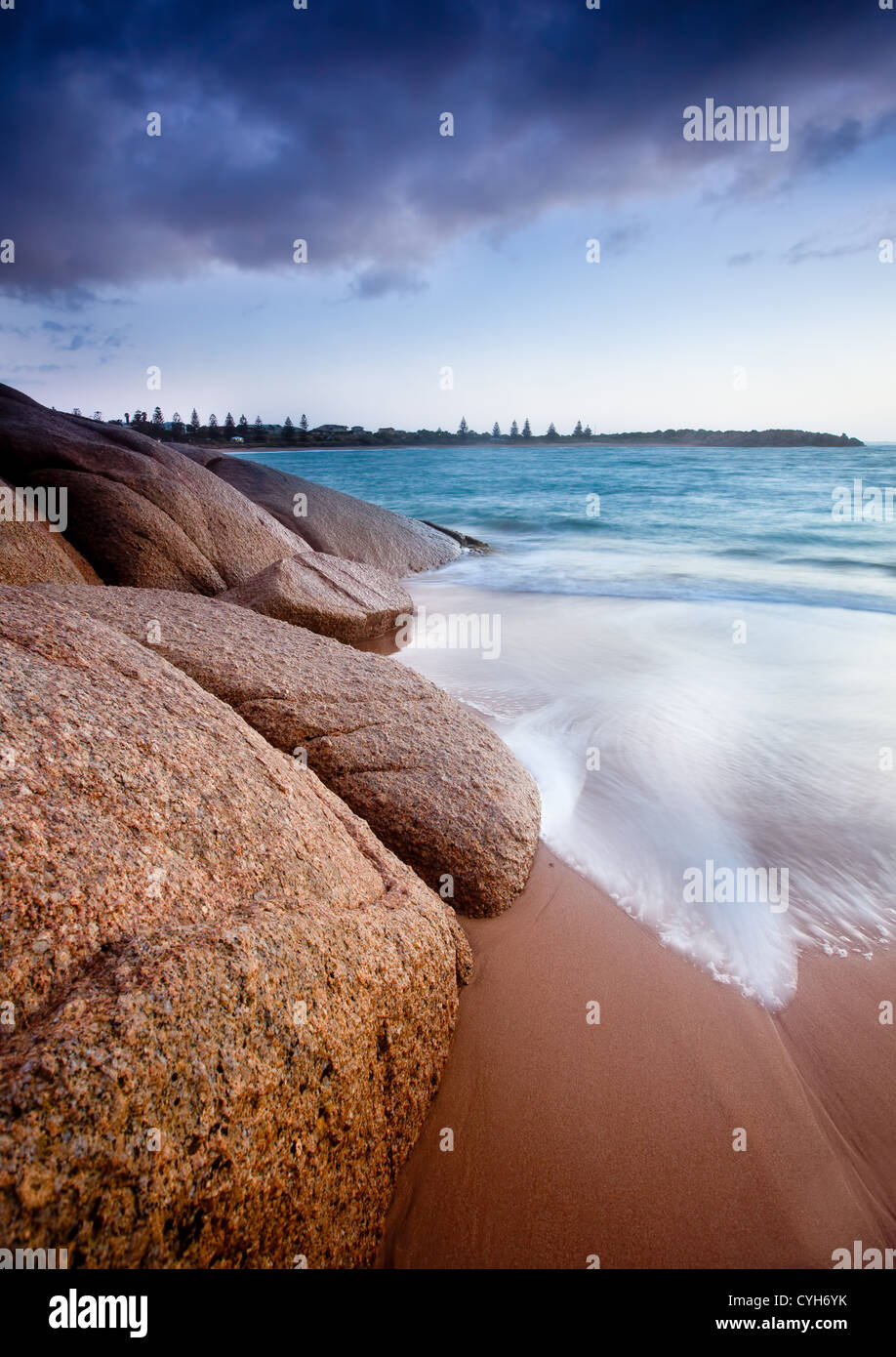 The Beach Rocks Stock Photo - Alamy