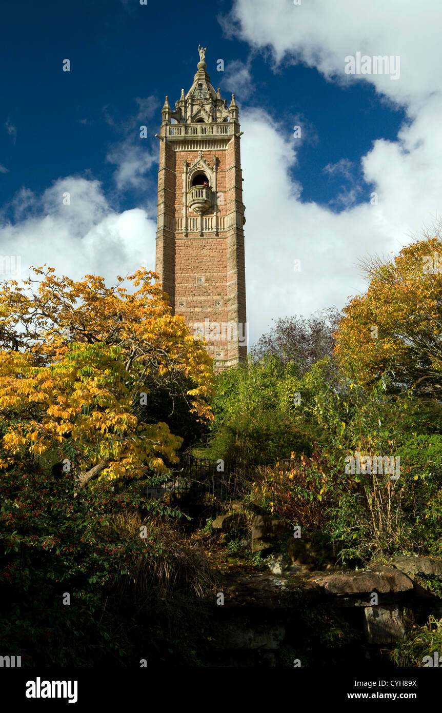 cabot tower on brandon hill bristol england uk Stock Photo - Alamy