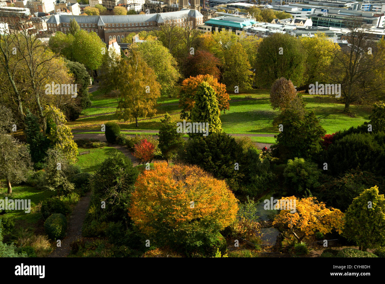 Cabot tower bristol autumn hi-res stock photography and images - Alamy