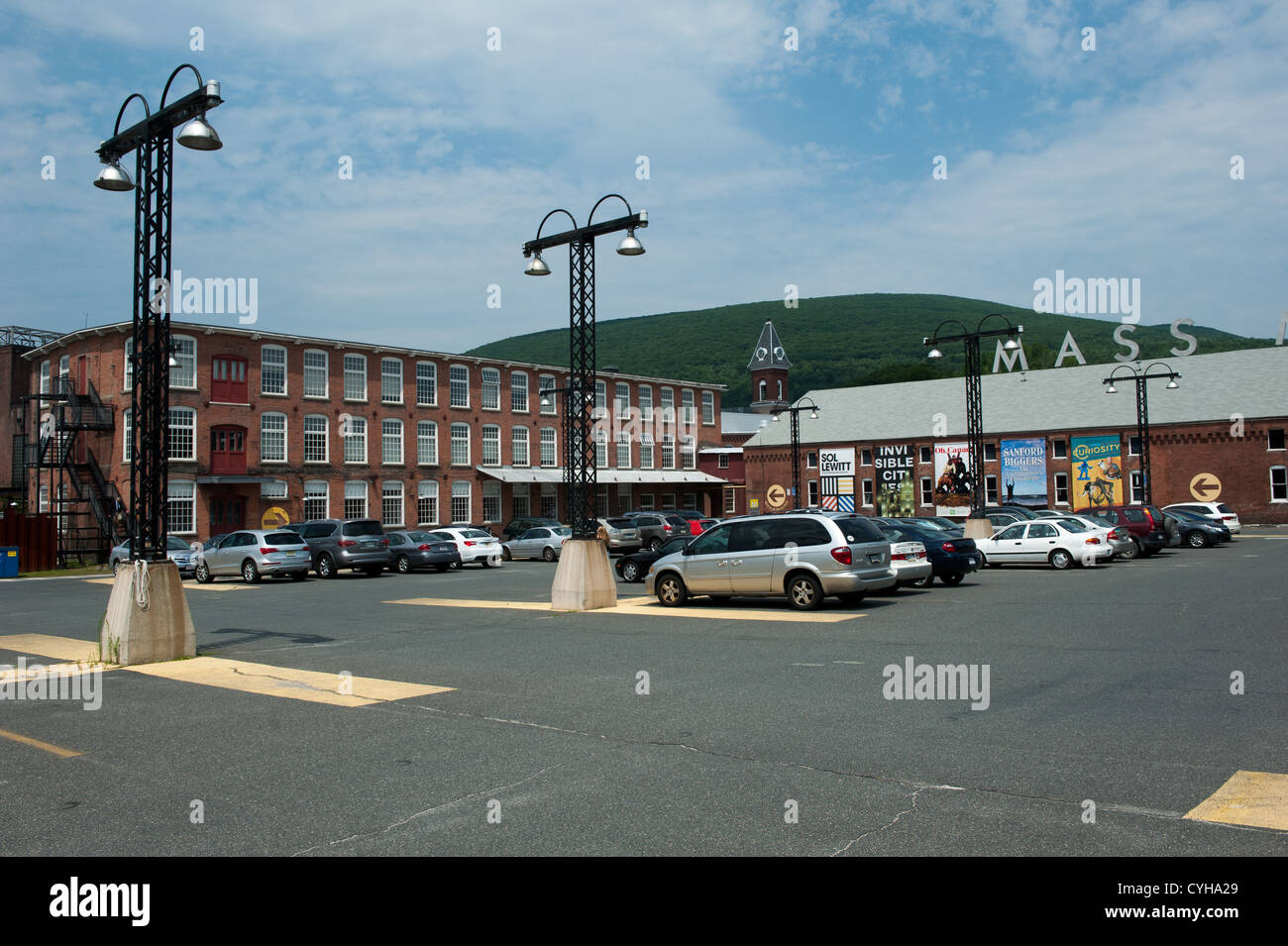 New England Road trip to Mass Moca in North Adams, Massachusetts Stock ...