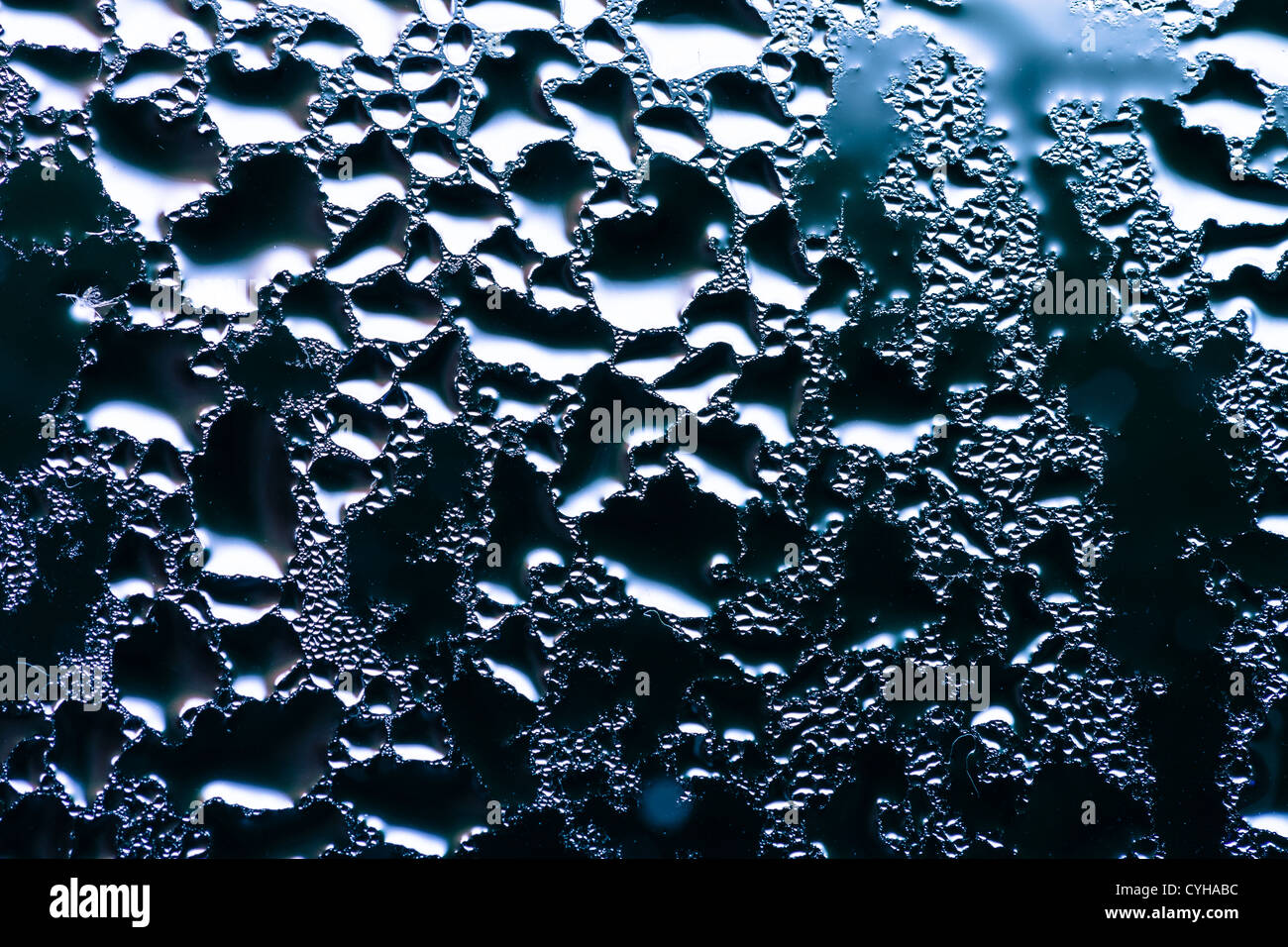 Drops on glass Stock Photo - Alamy