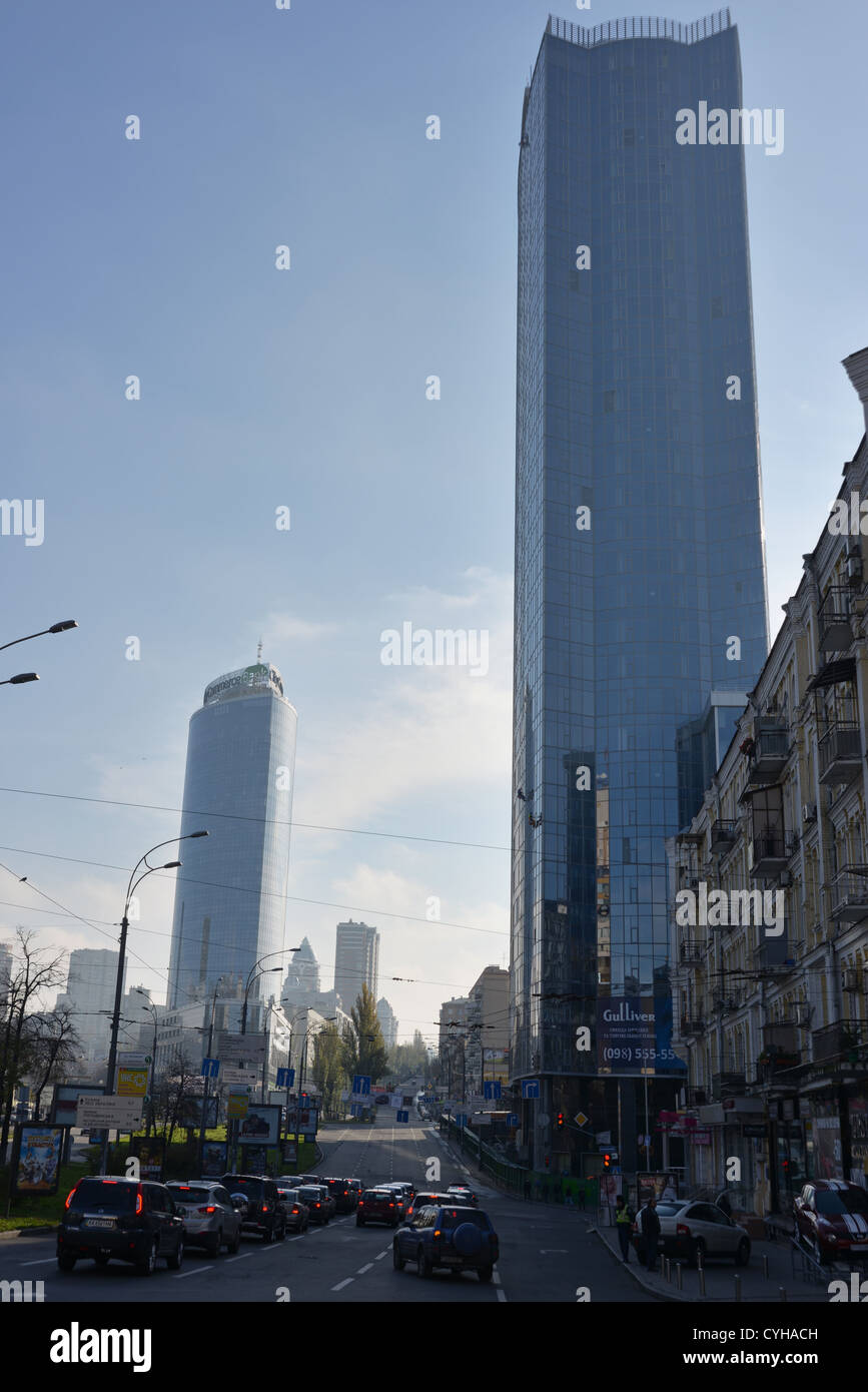 Kiev ukraine high rise apartment building hi-res stock photography and ...