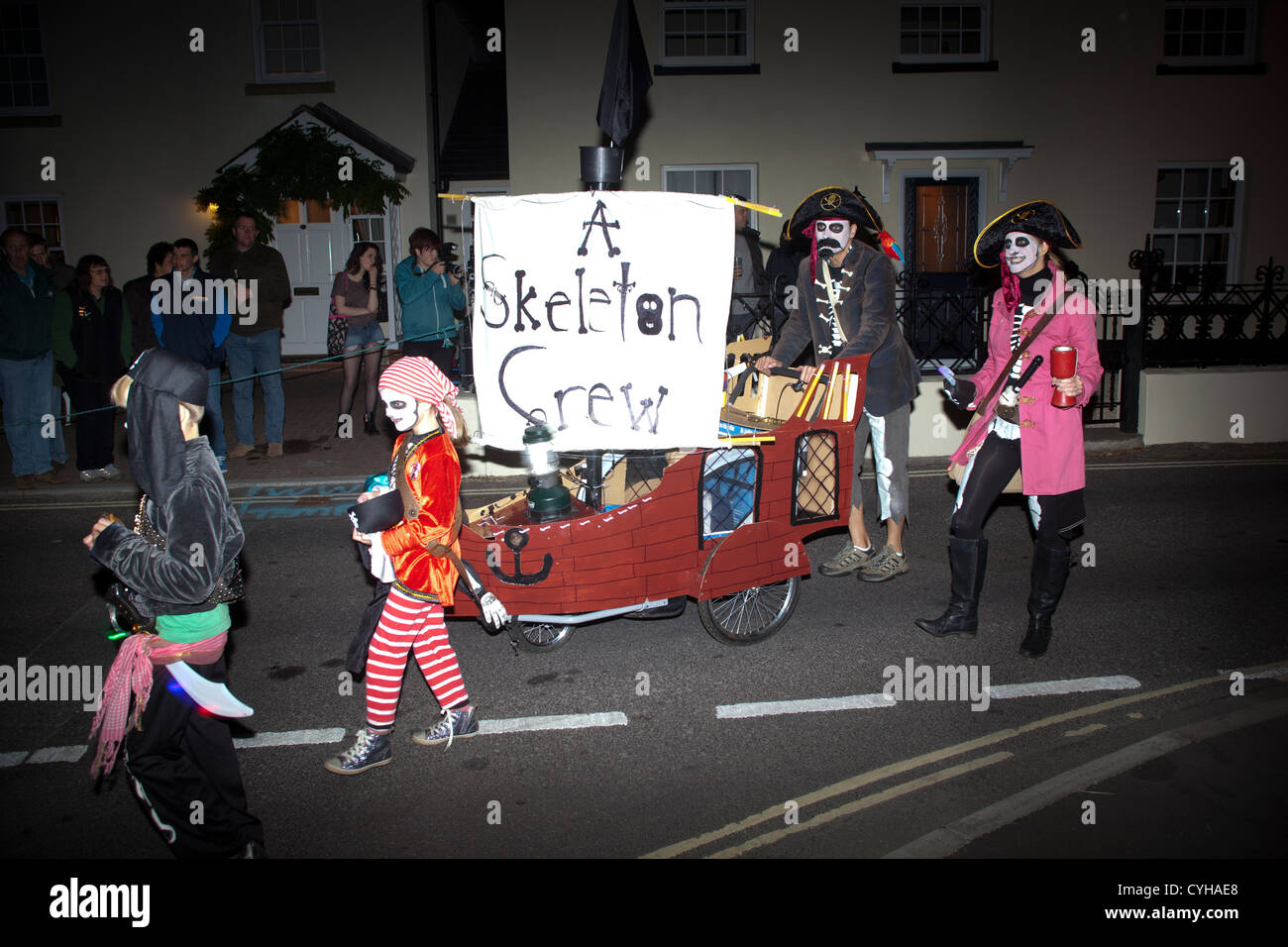 Float at the Pewsey Carnival Procession Stock Photo - Alamy