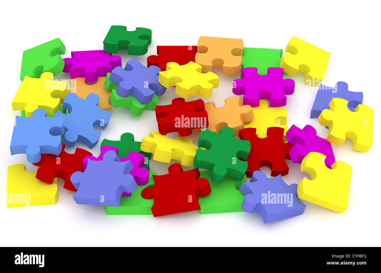 jigsaw puzzle pieces Stock Photo - Alamy