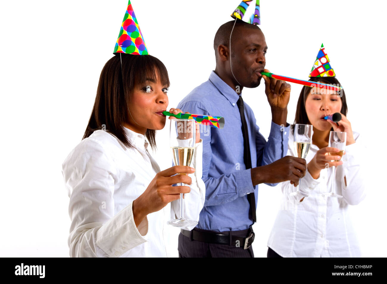 working team celebrating Stock Photo - Alamy